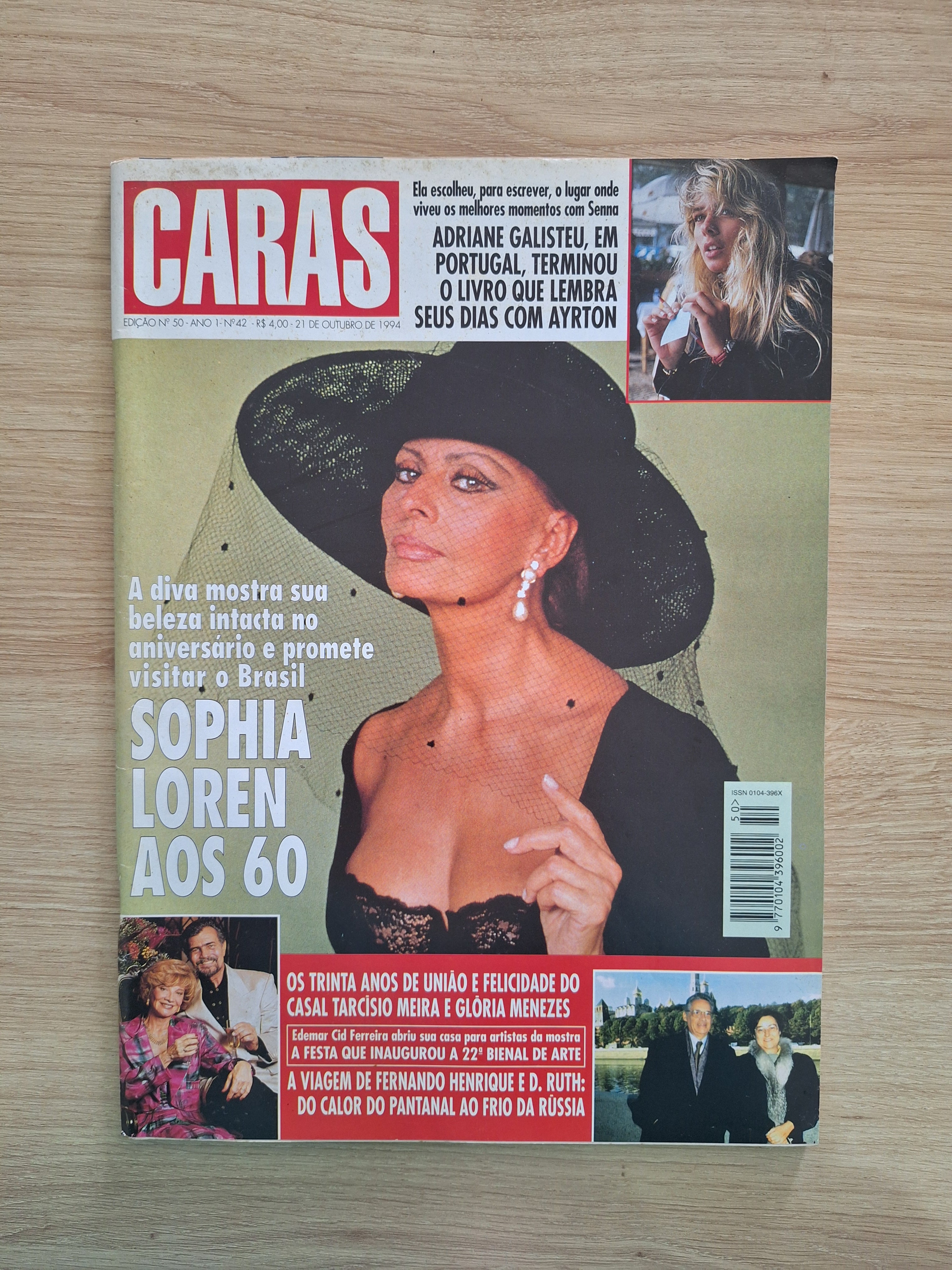 Revista Caras 50 (1994) – Janna Revistas e Discos