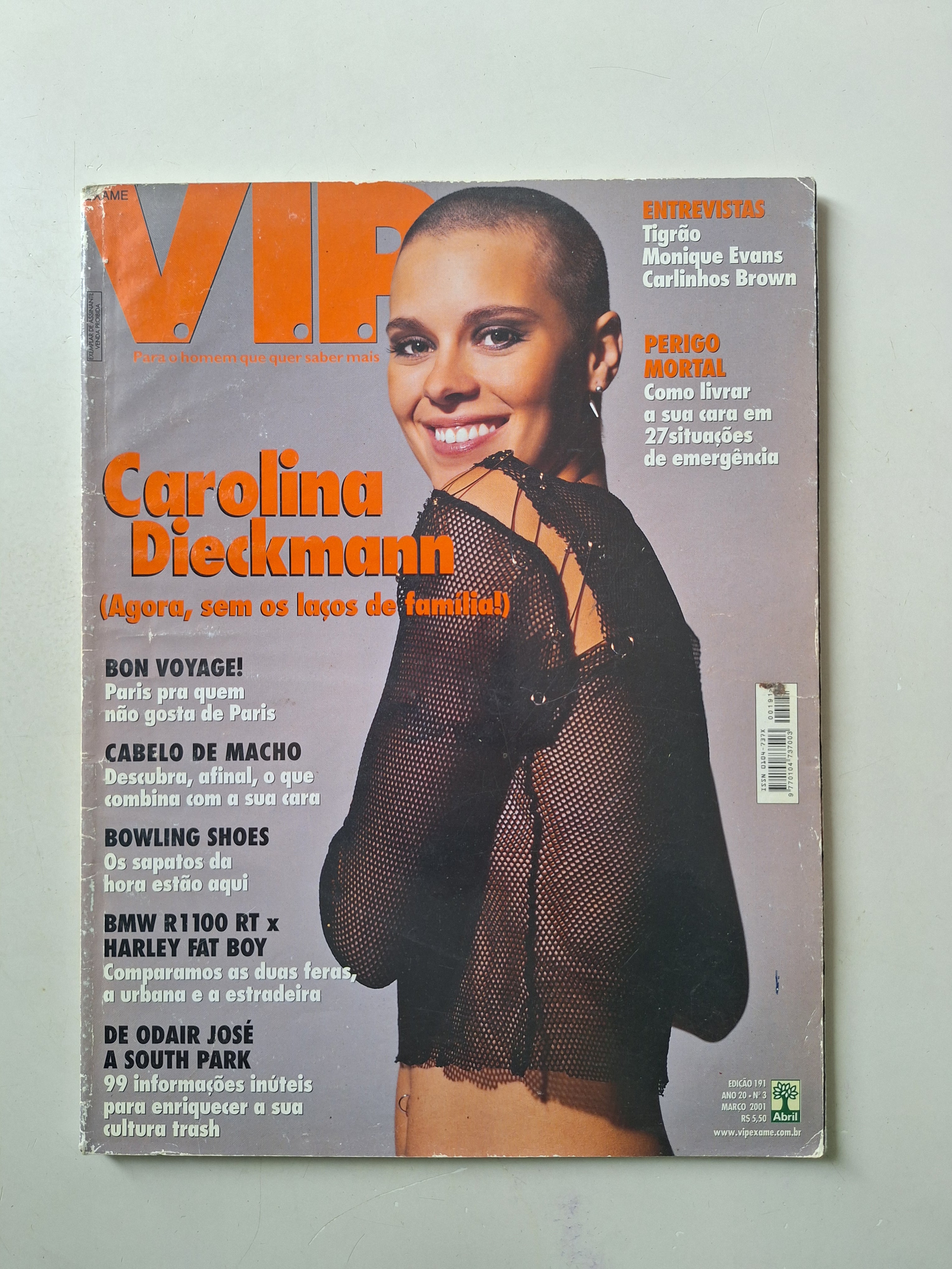 Revista VIP 191 (2001) – Janna Revistas e Discos