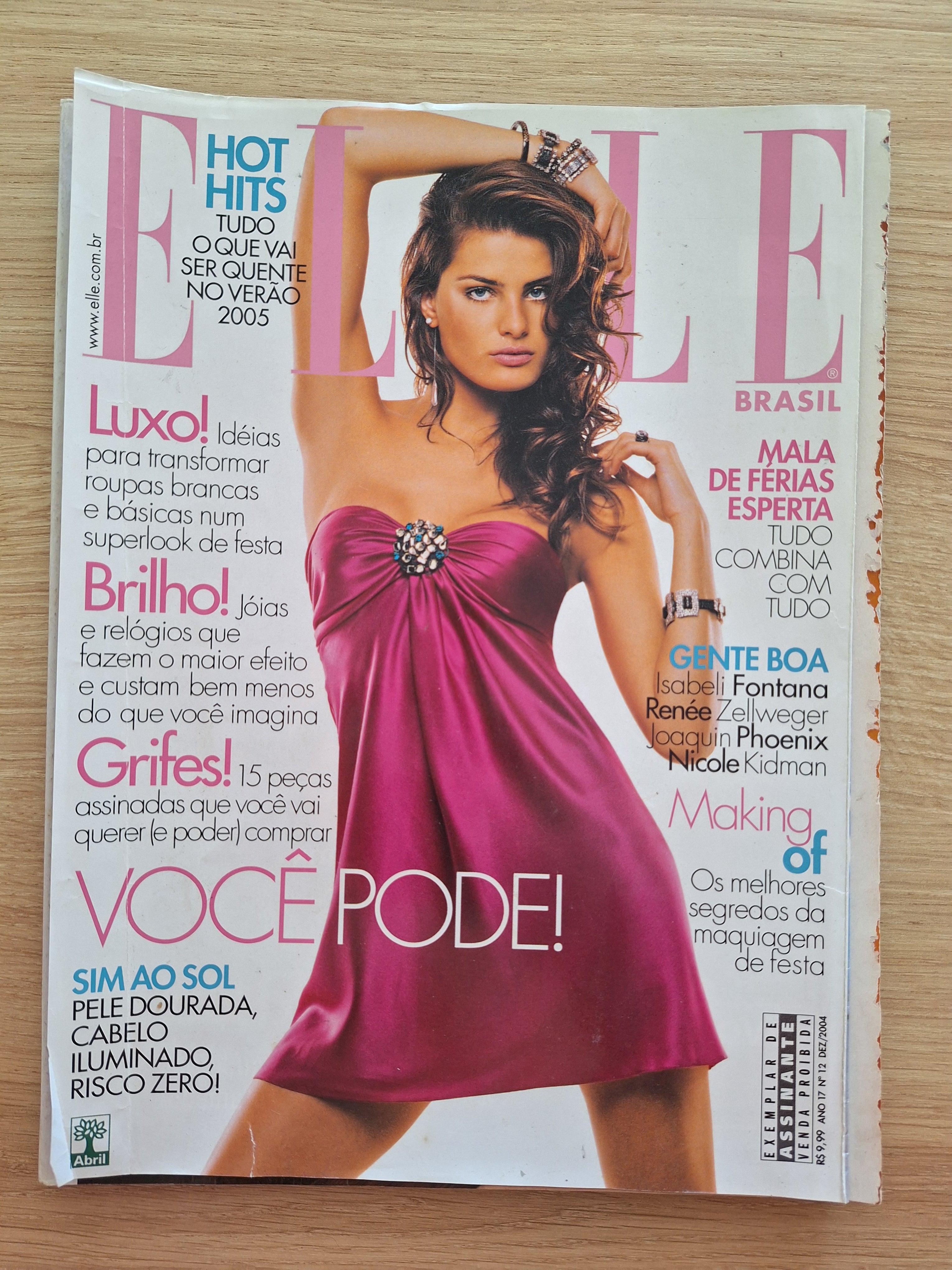 Revista Elle Brasil (2004) – Janna Revistas e Discos