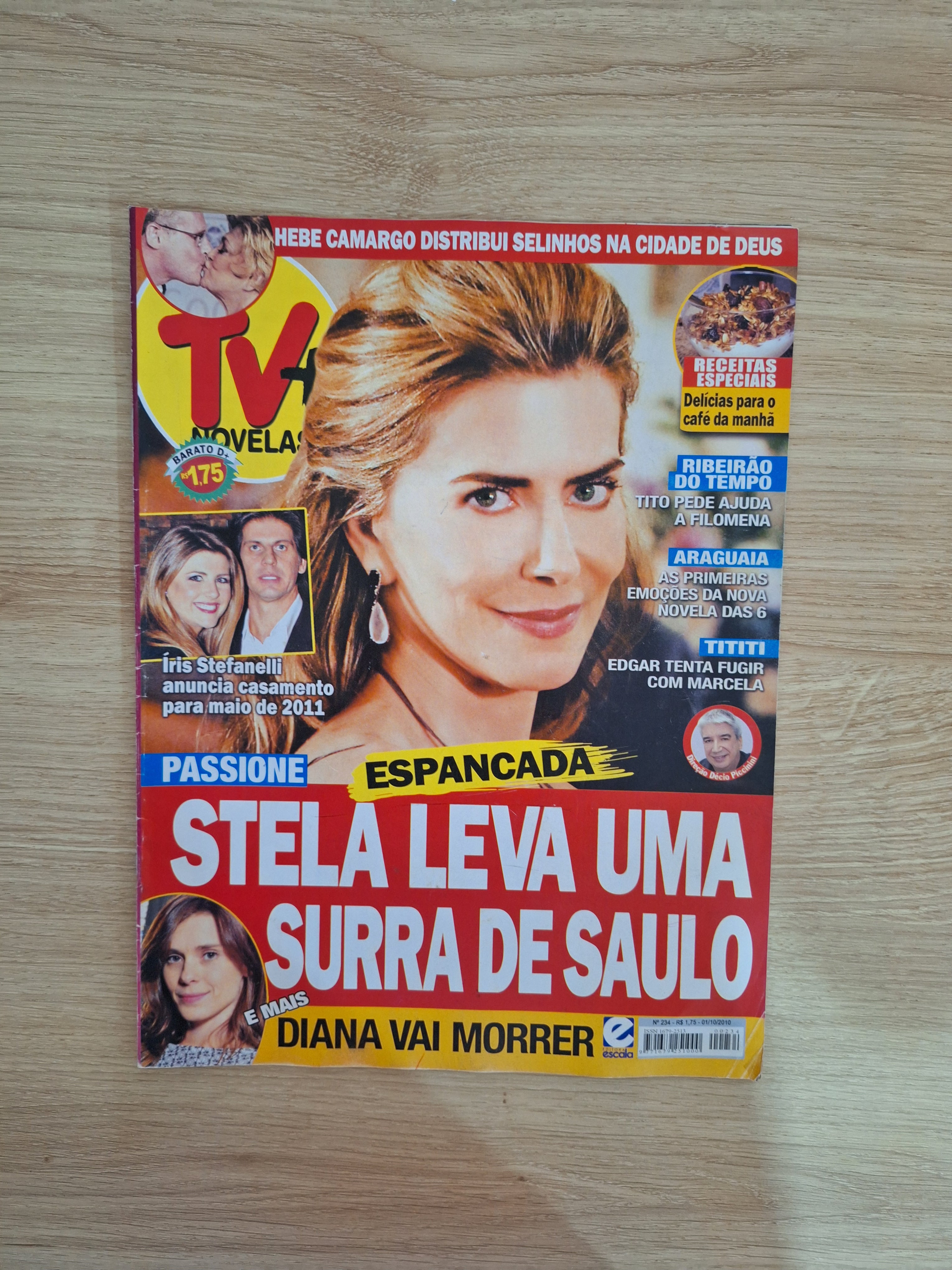 Revista Tv Mais Novelas 234 (2010) – Janna Revistas e Discos