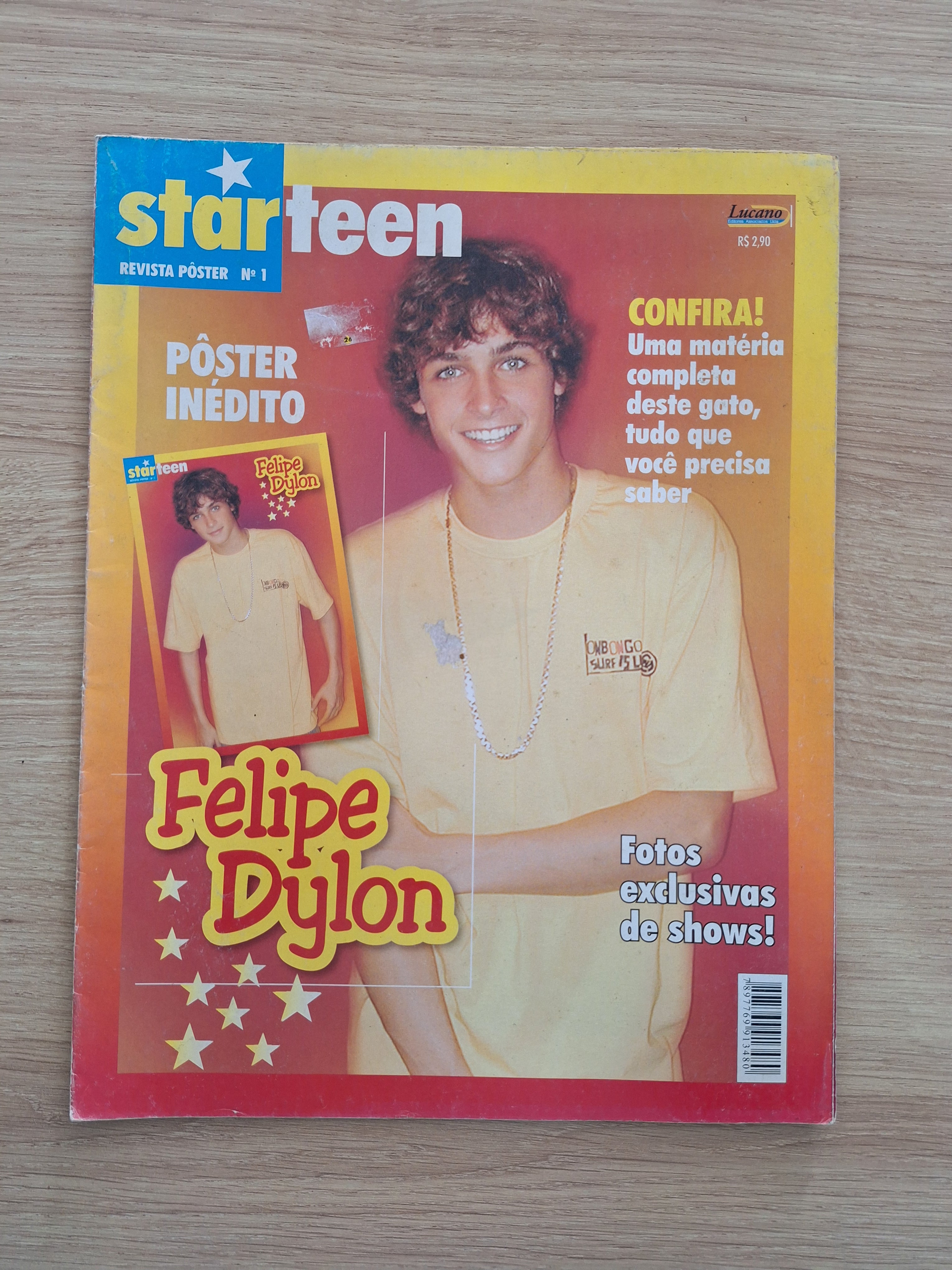 Pôster Felipe Dylon – Janna Revistas e Discos