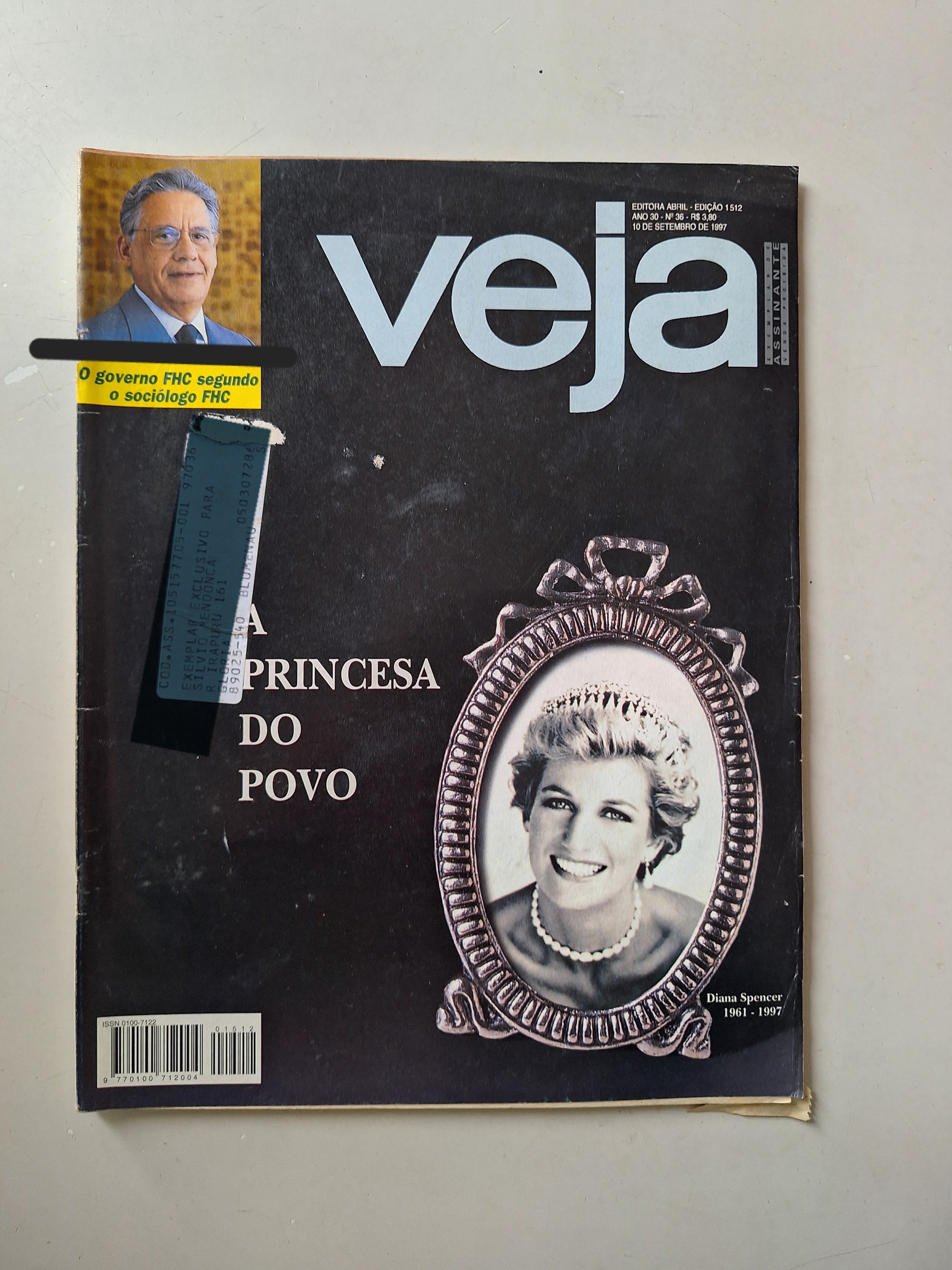 Revista Veja 1512 (1997) – Janna Revistas e Discos
