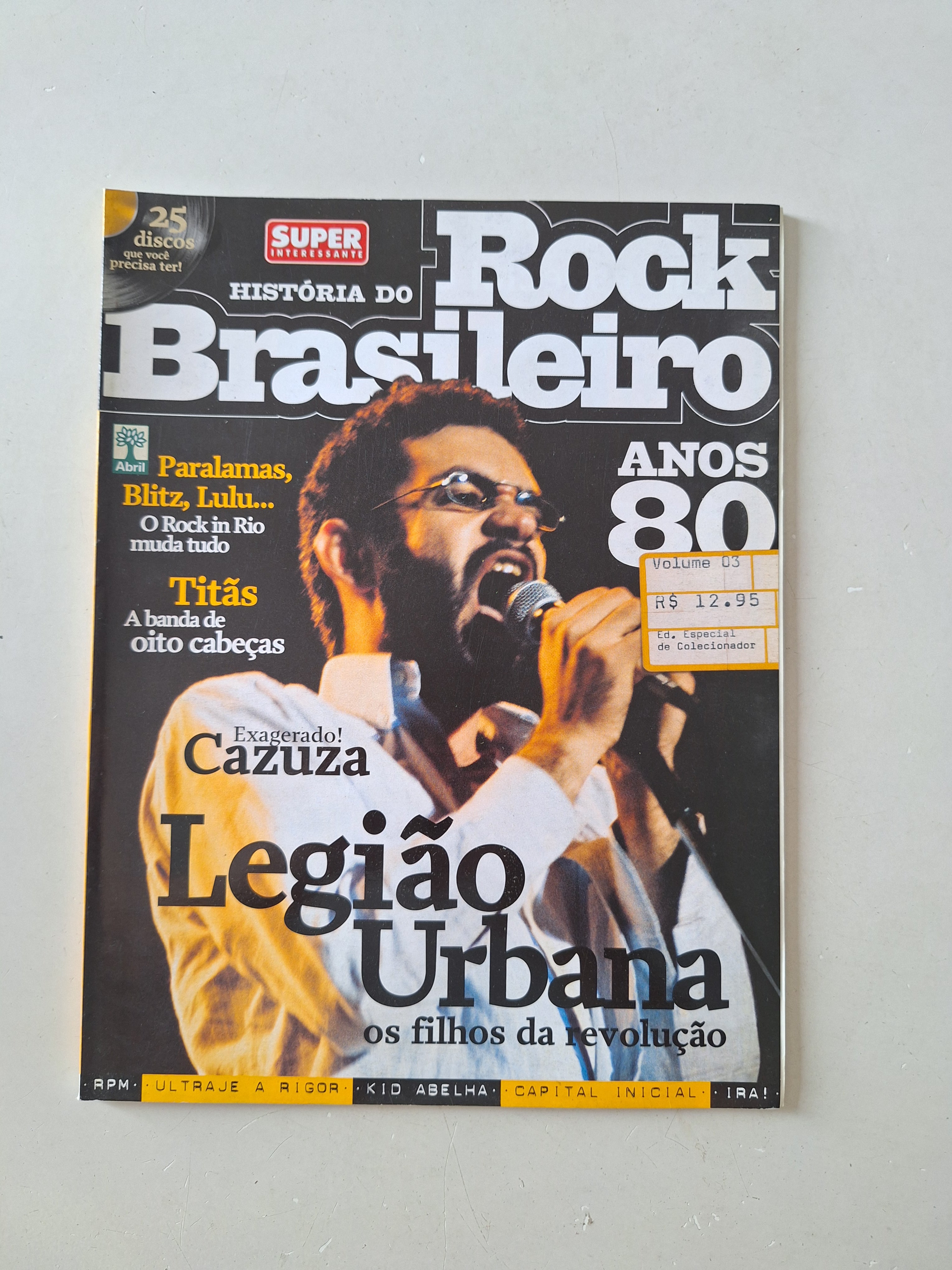 História do Rock Brasileiro Anos 80 – Janna Revistas e Discos
