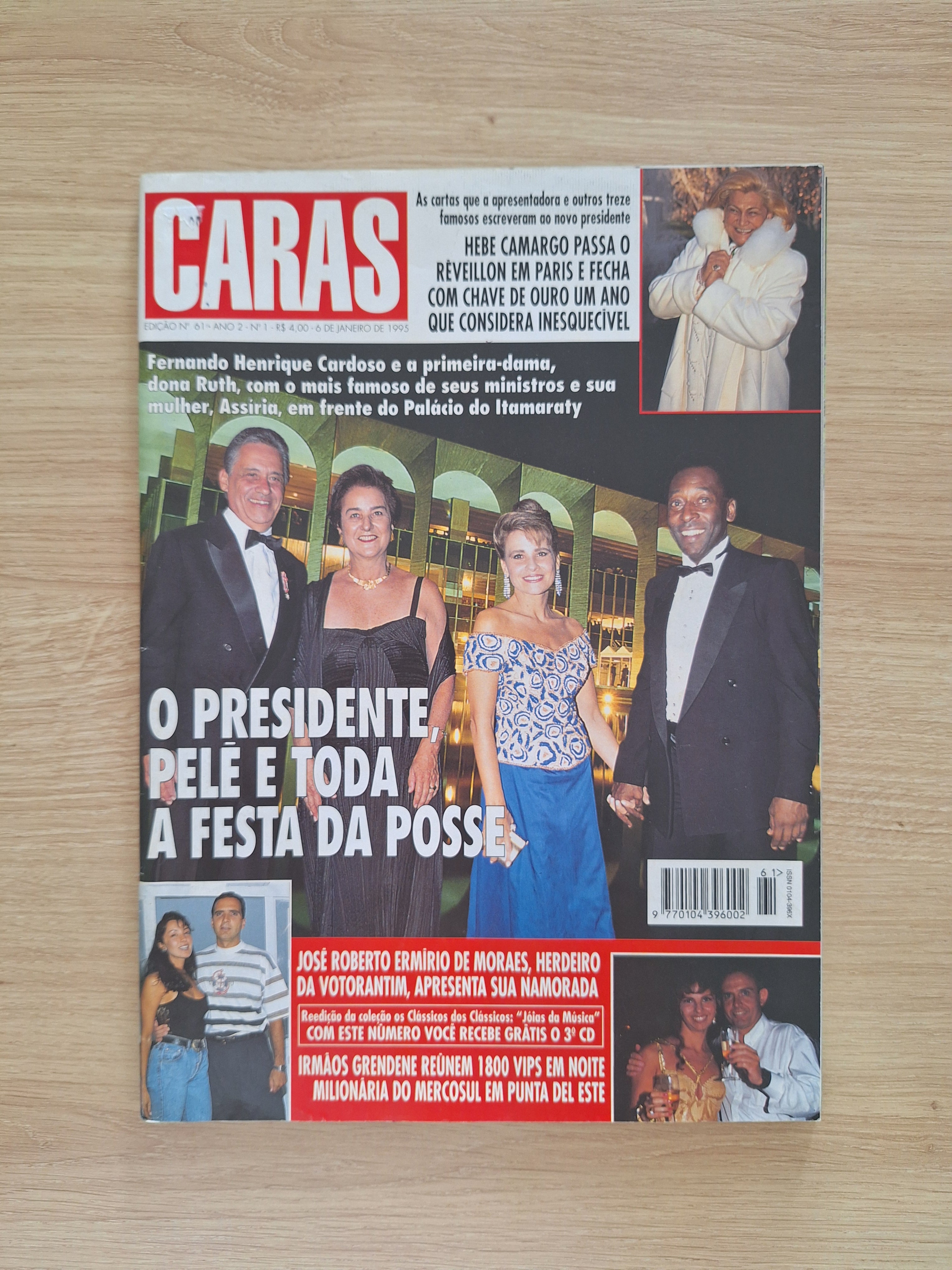 Revista Caras 61 (1995) – Janna Revistas e Discos
