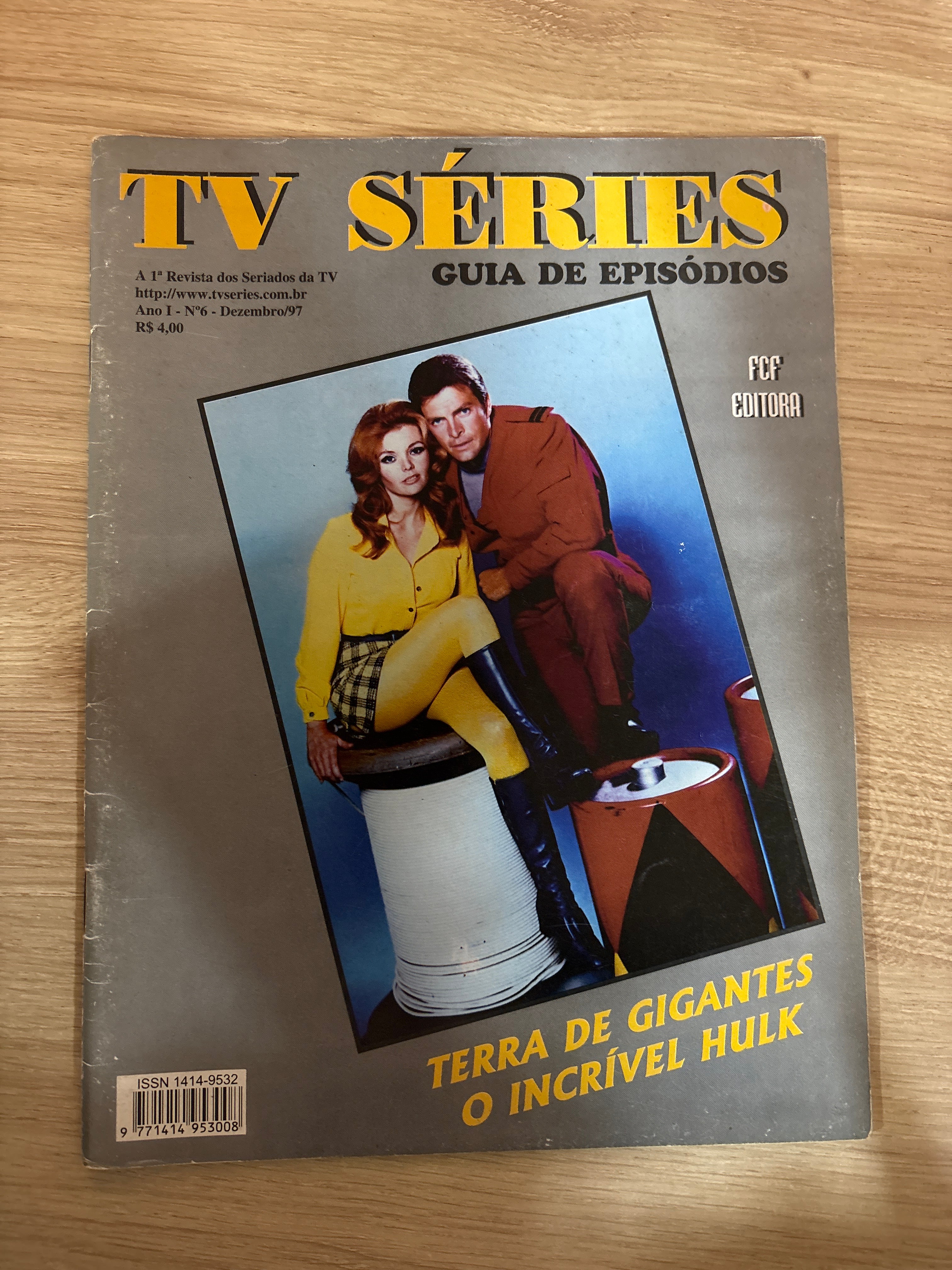 Revista Tv Séries 06 (1997) – Janna Revistas e Discos