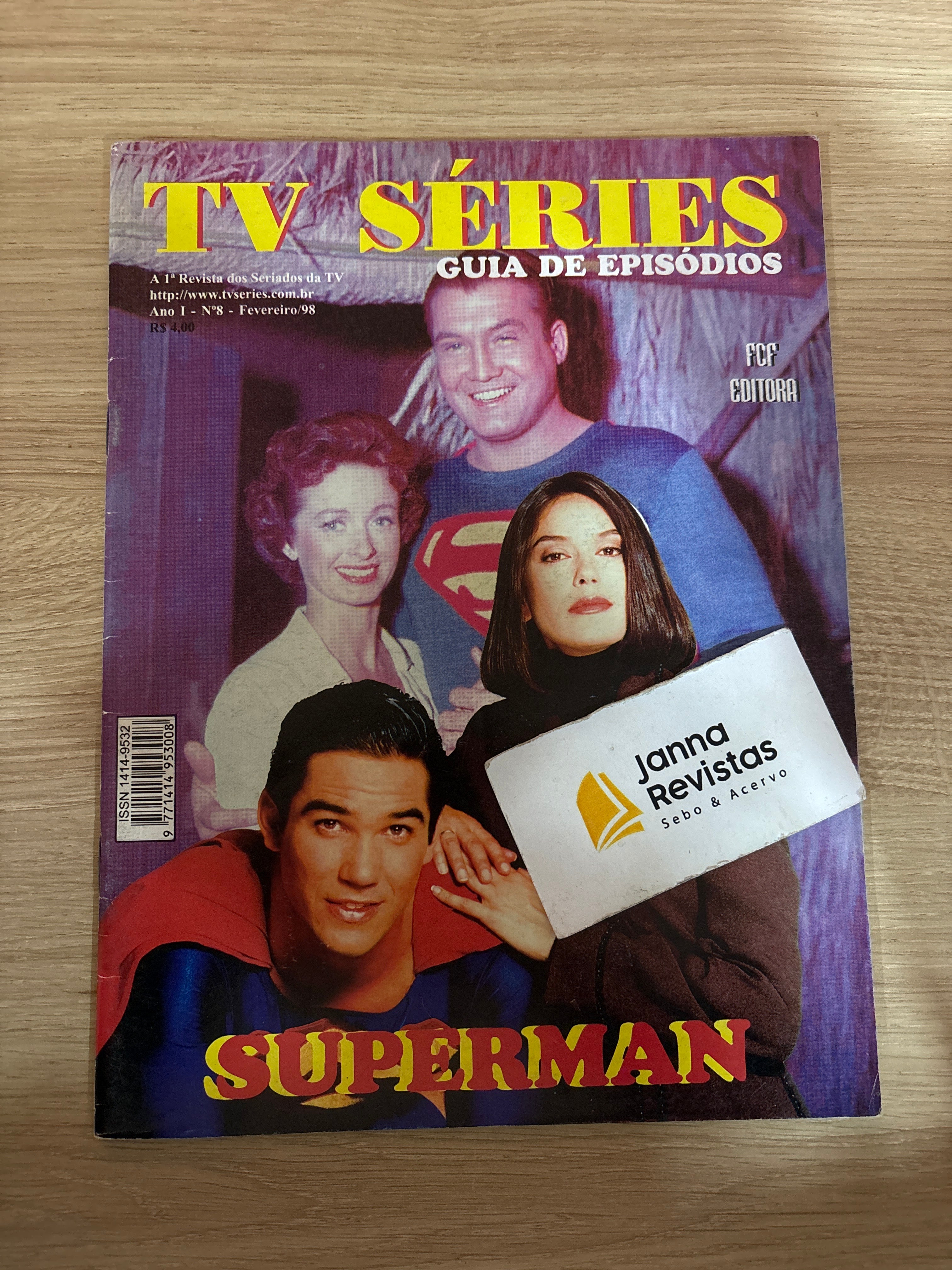 Revista Tv Séries 08 (1998) – Janna Revistas e Discos