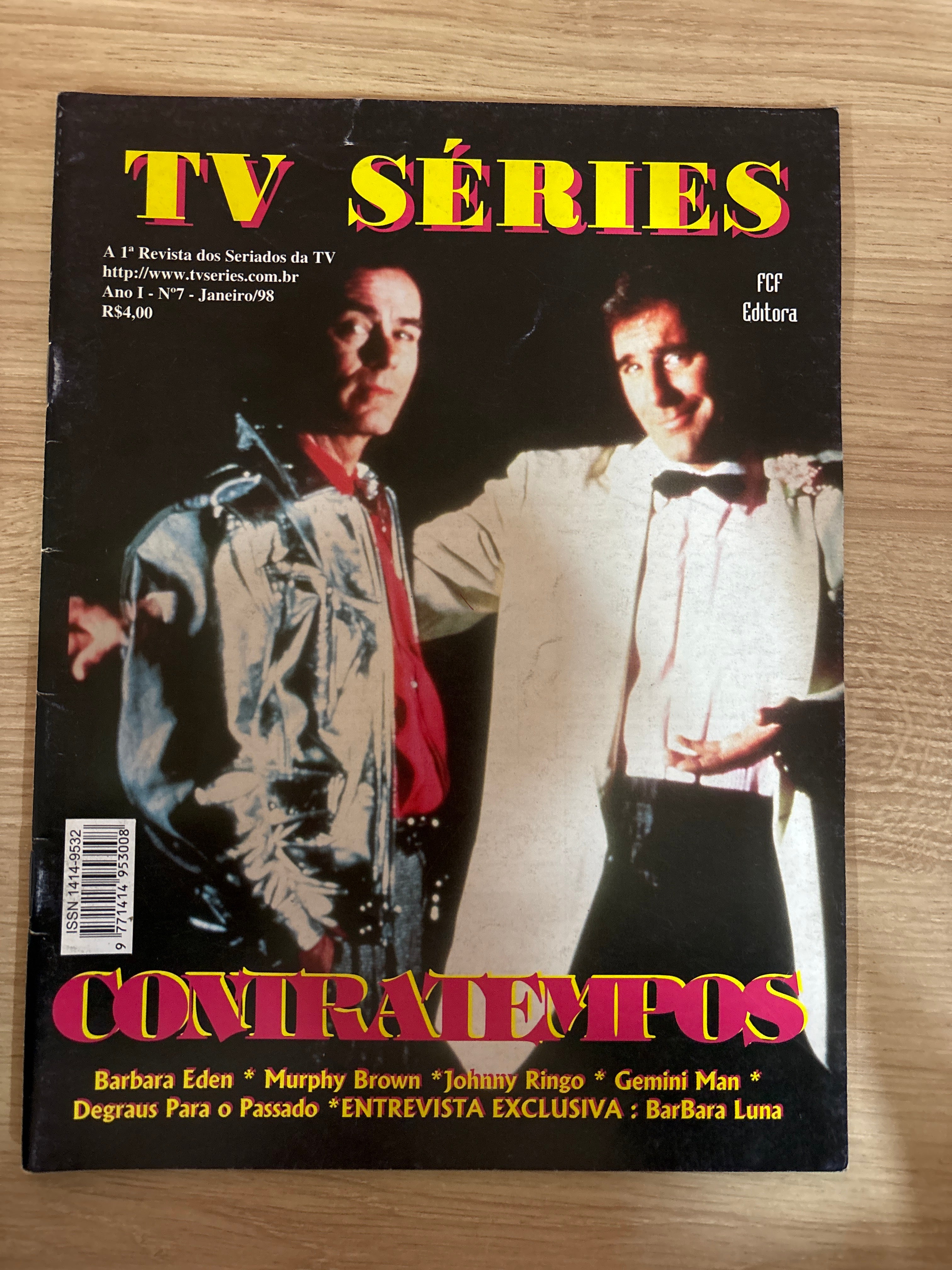 Revista Tv Séries 07 (1998) – Janna Revistas e Discos