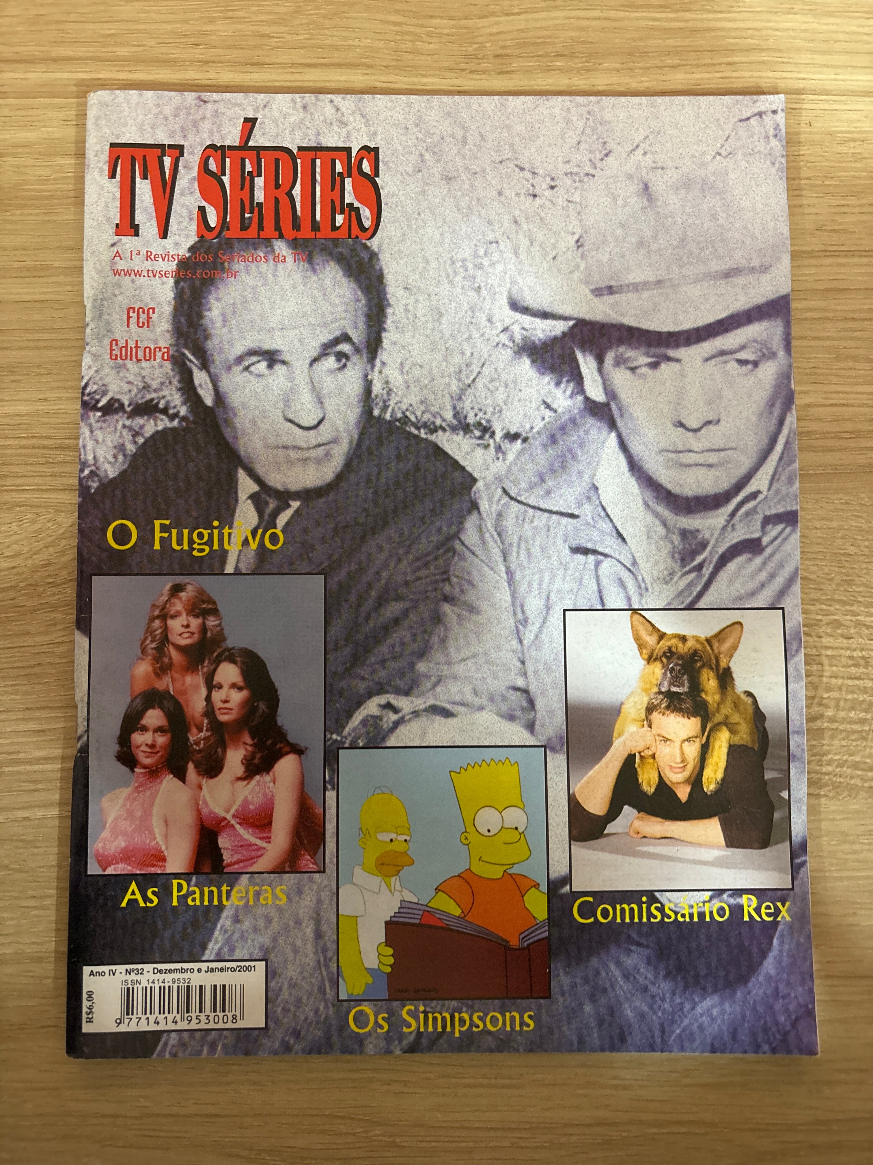 Revista Tv Séries 32 (2001) – Janna Revistas e Discos