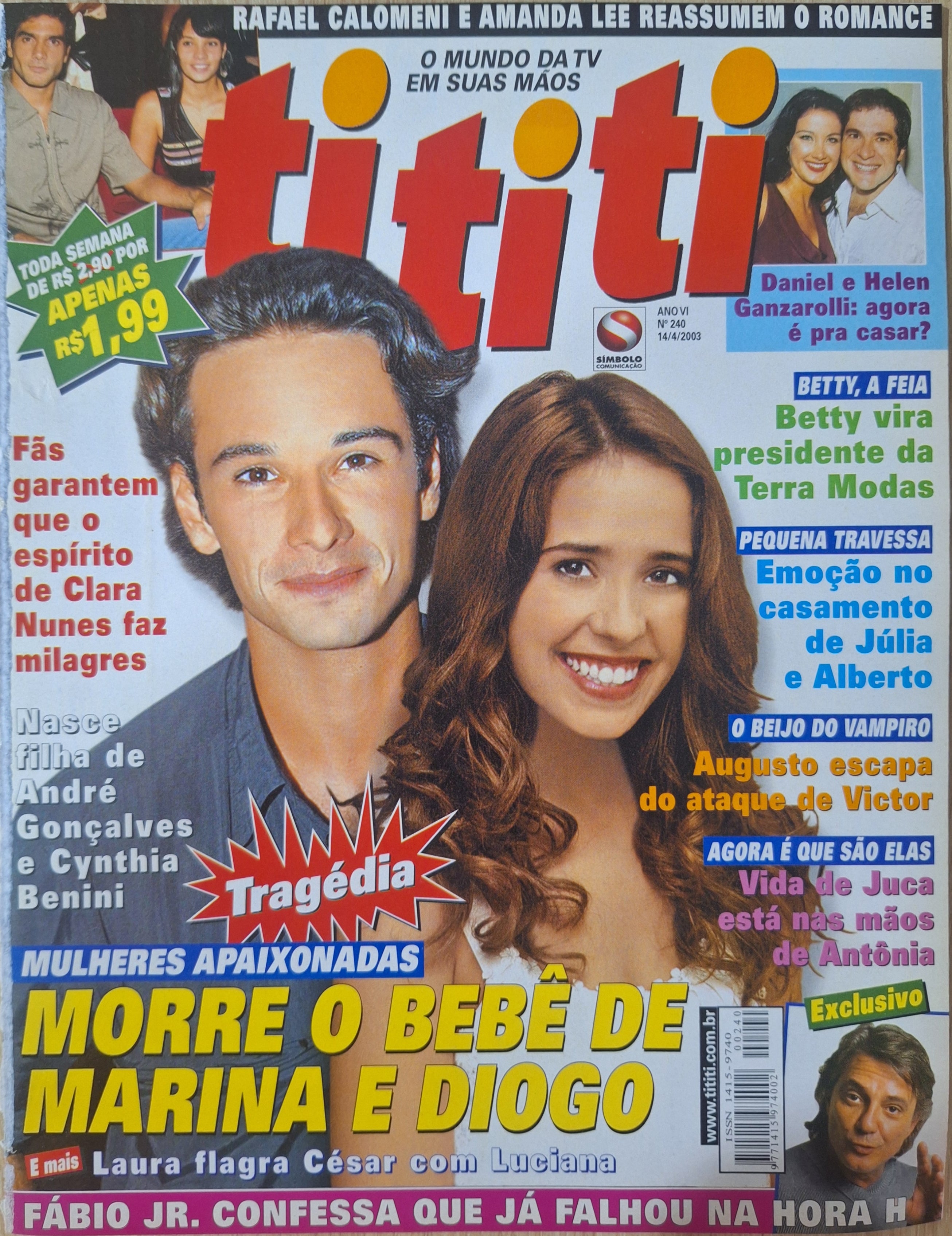 Revista Tititi 240 (2003) – Janna Revistas e Discos