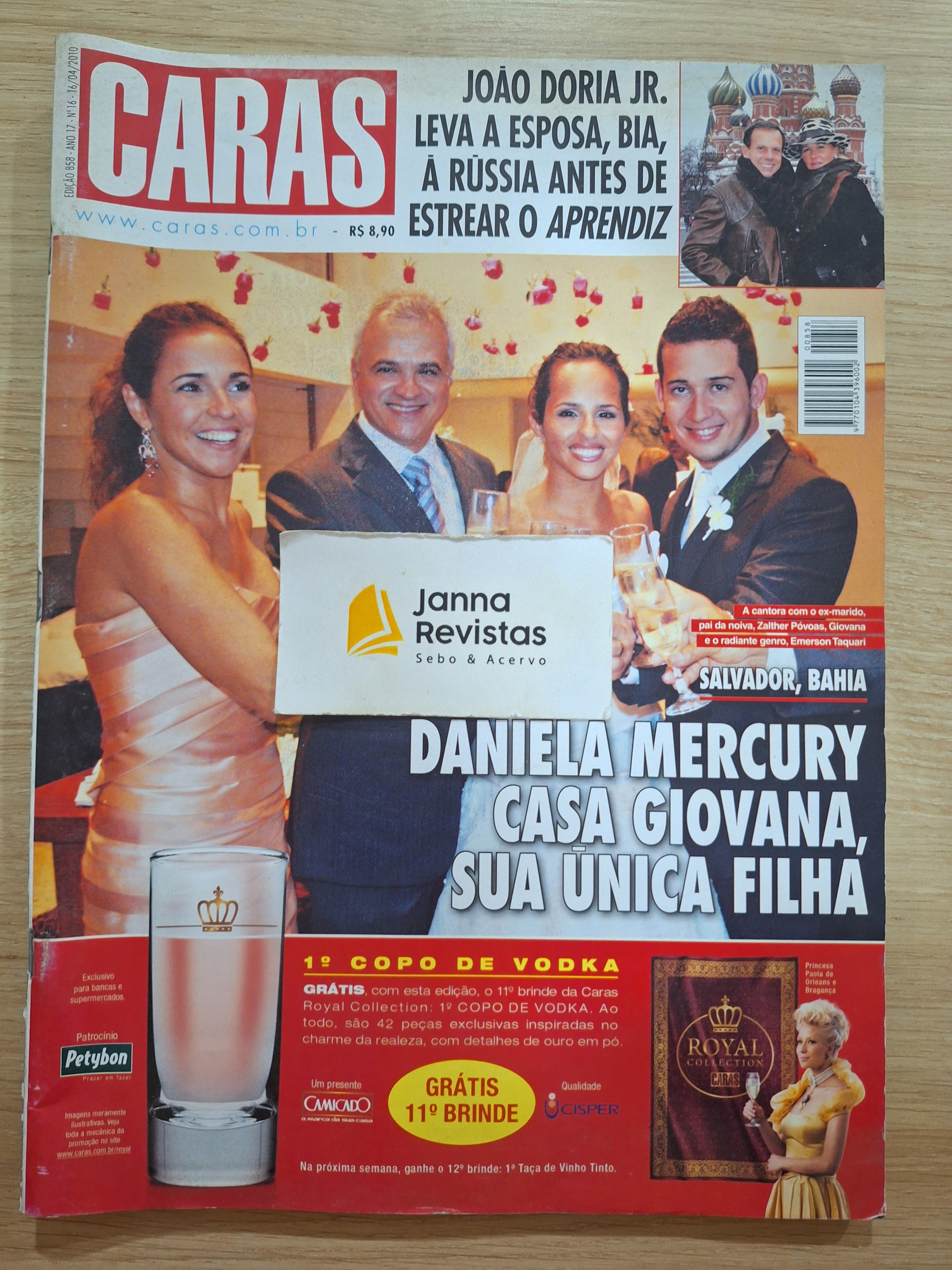Revista Caras 858 (2010) – Janna Revistas e Discos