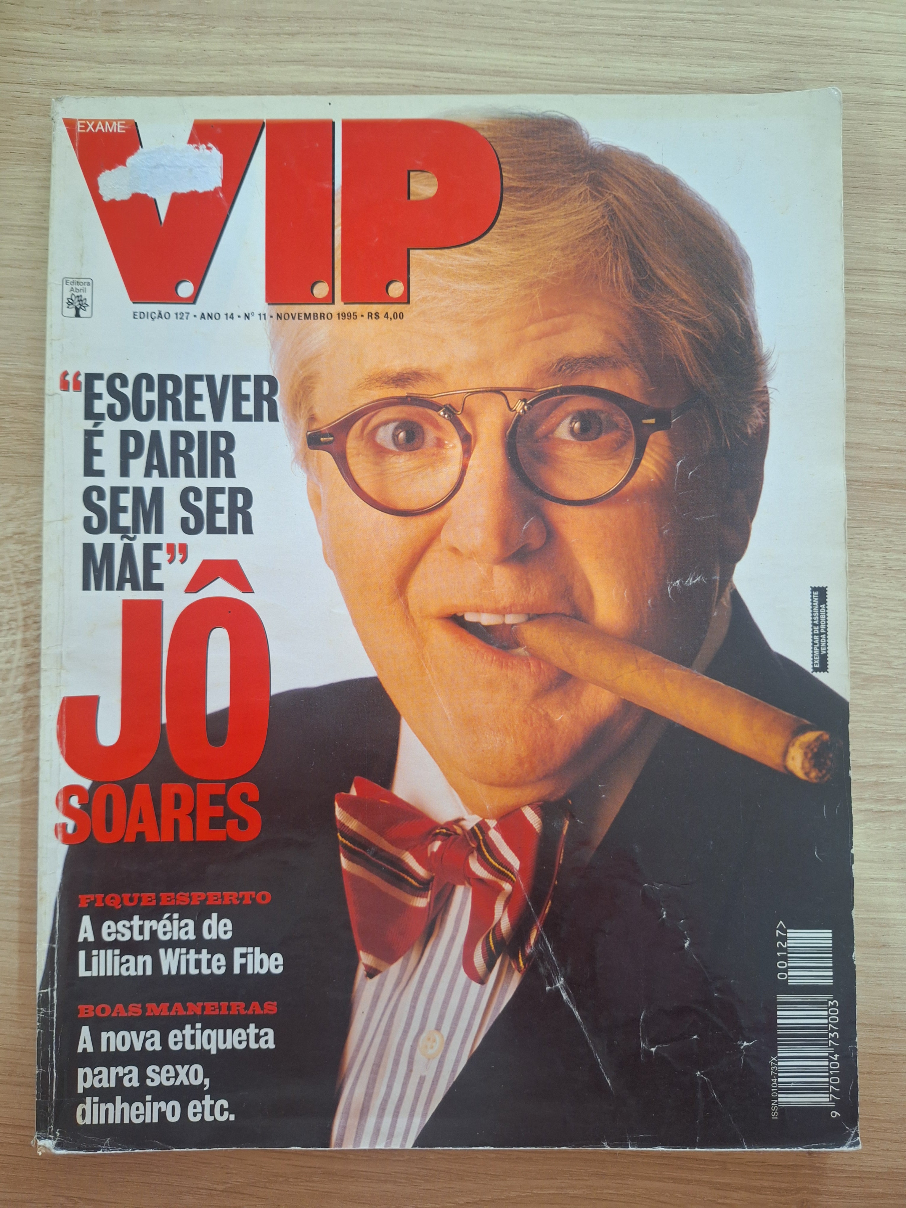 Revista Vip 127 (1995) – Janna Revistas e Discos