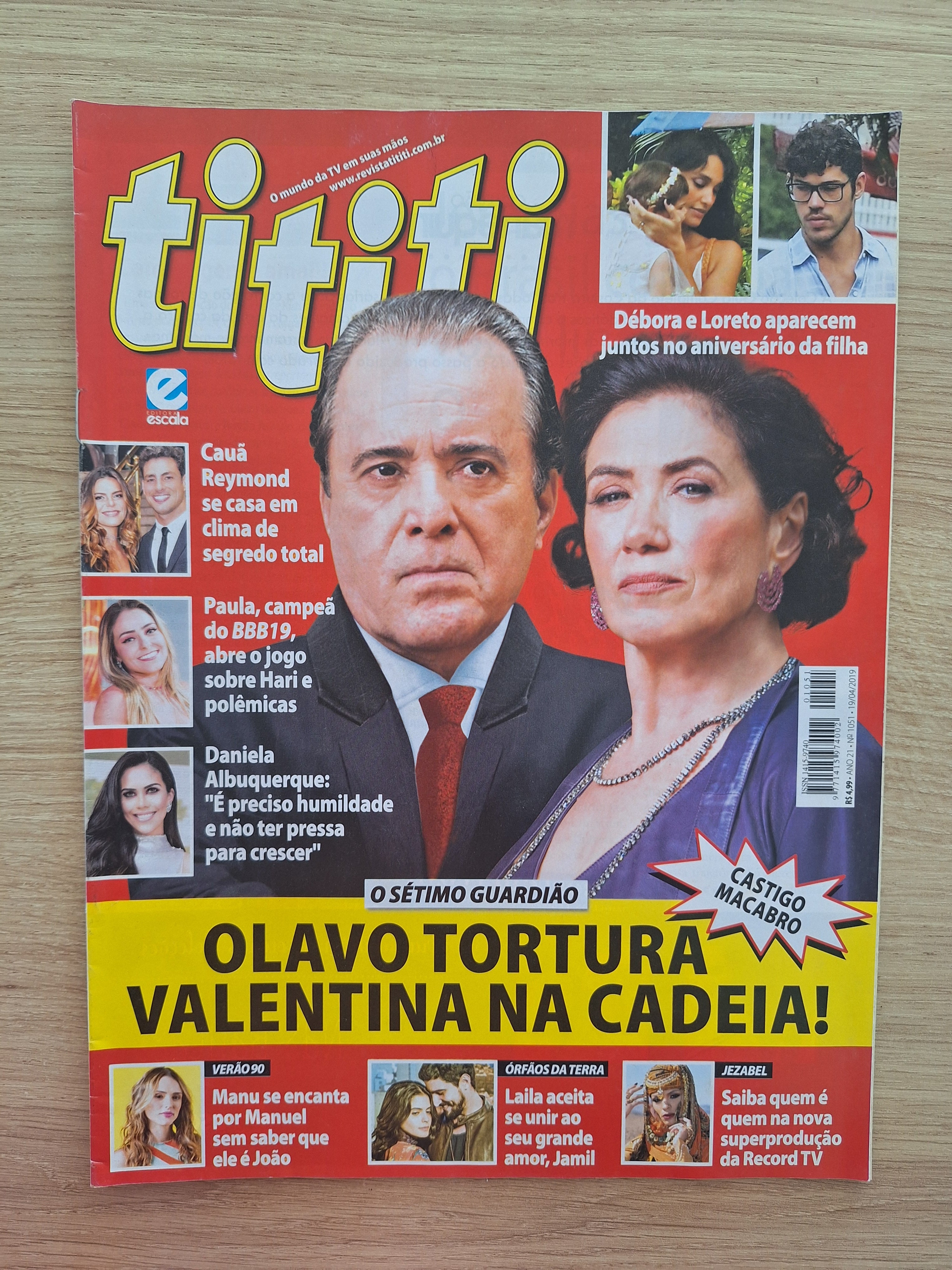 Revista Tititi 1051 (2019) – Janna Revistas e Discos