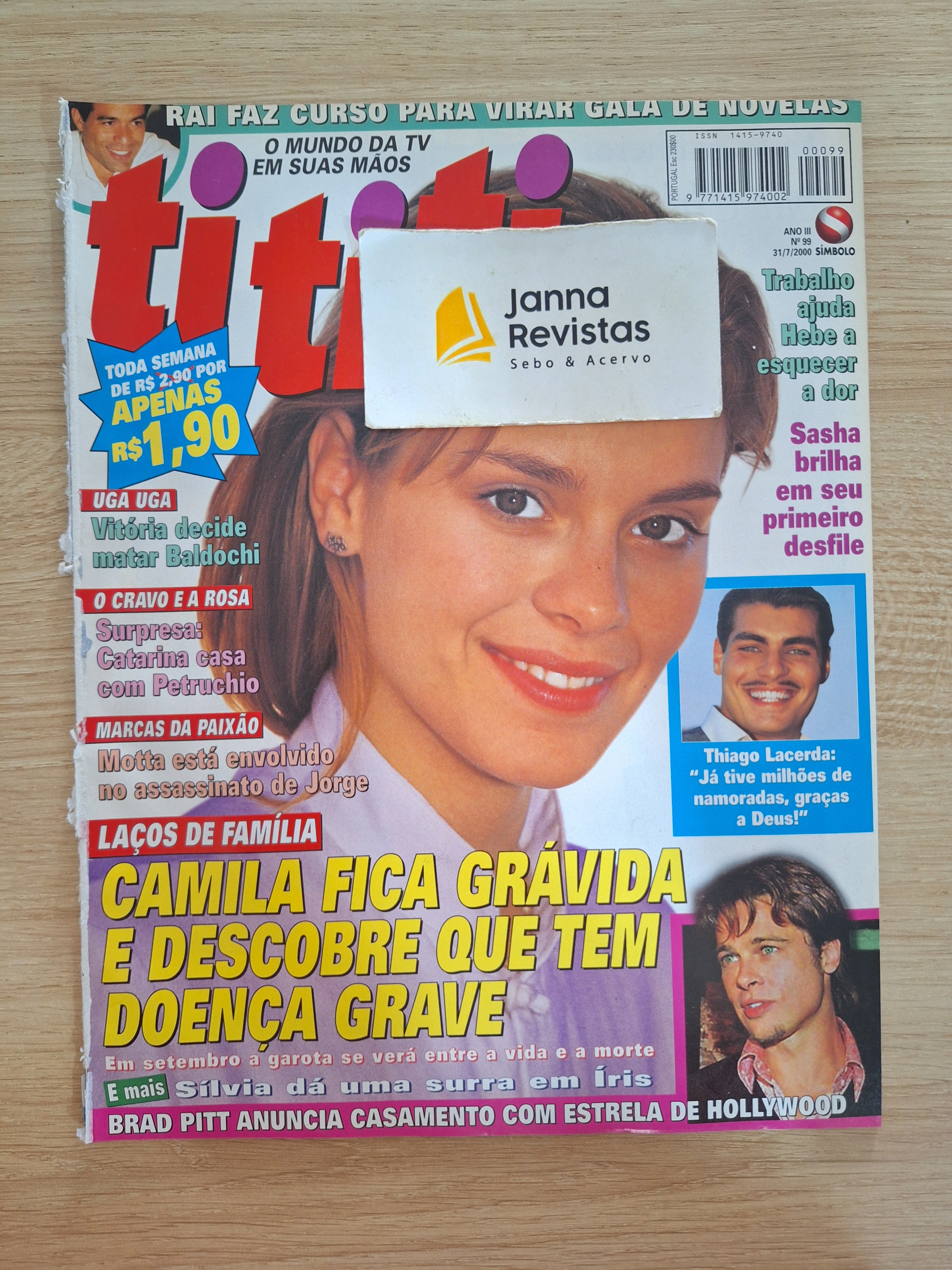 Revista Tititi 99 (2000) – Janna Revistas e Discos
