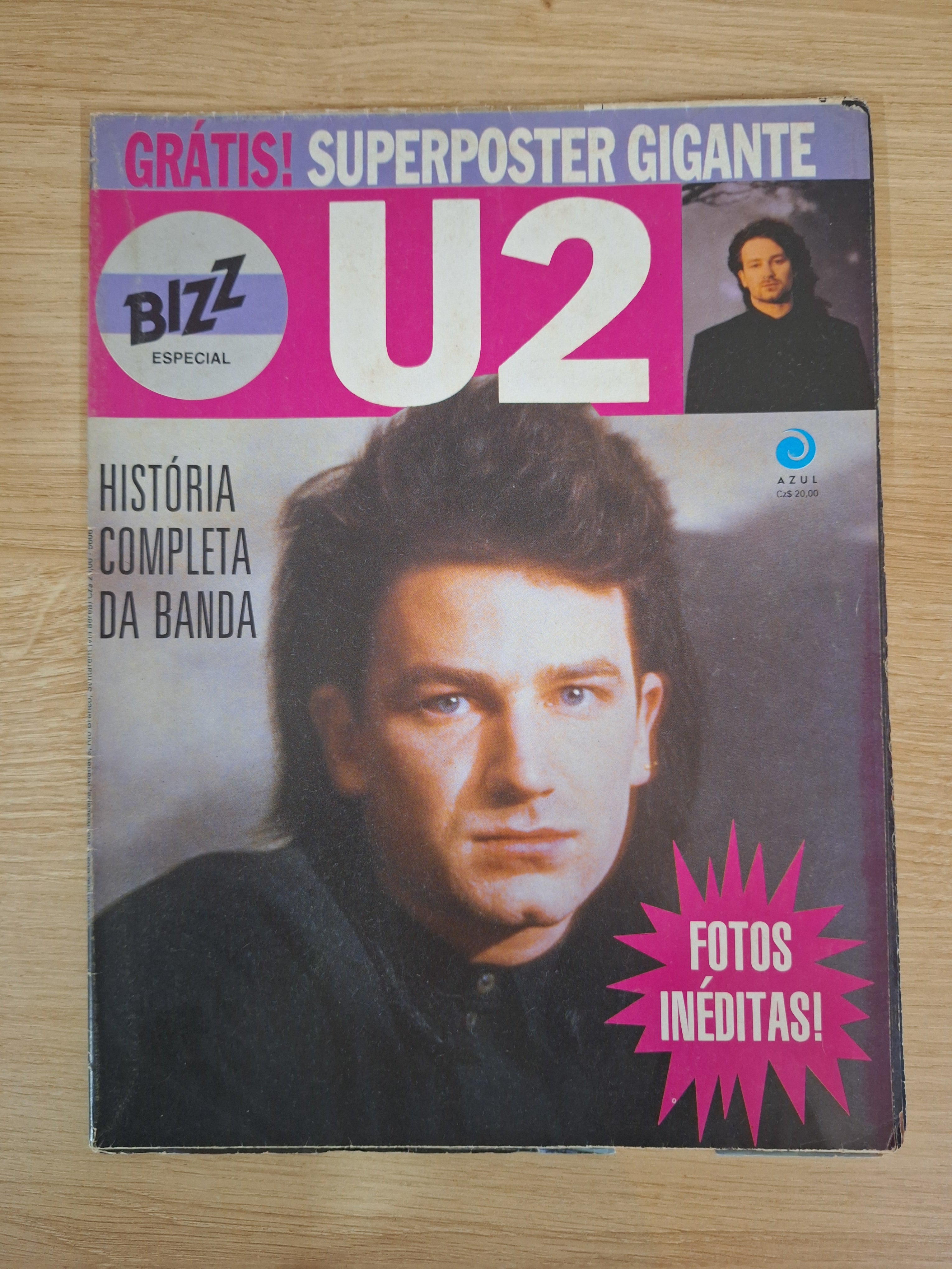 Super Pôster U2 – Janna Revistas e Discos