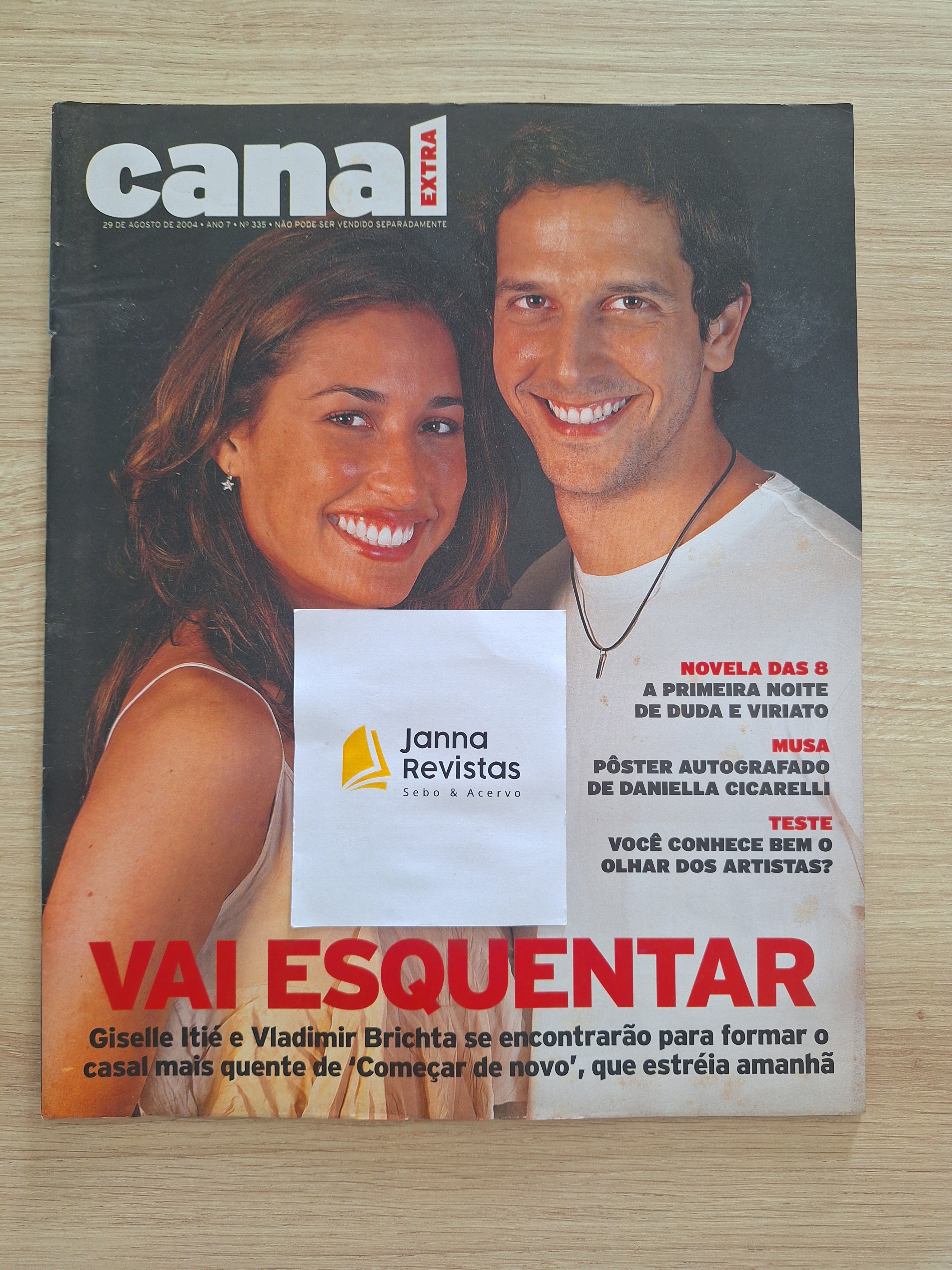Revista Canal Extra 335 (2004) – Janna Revistas e Discos