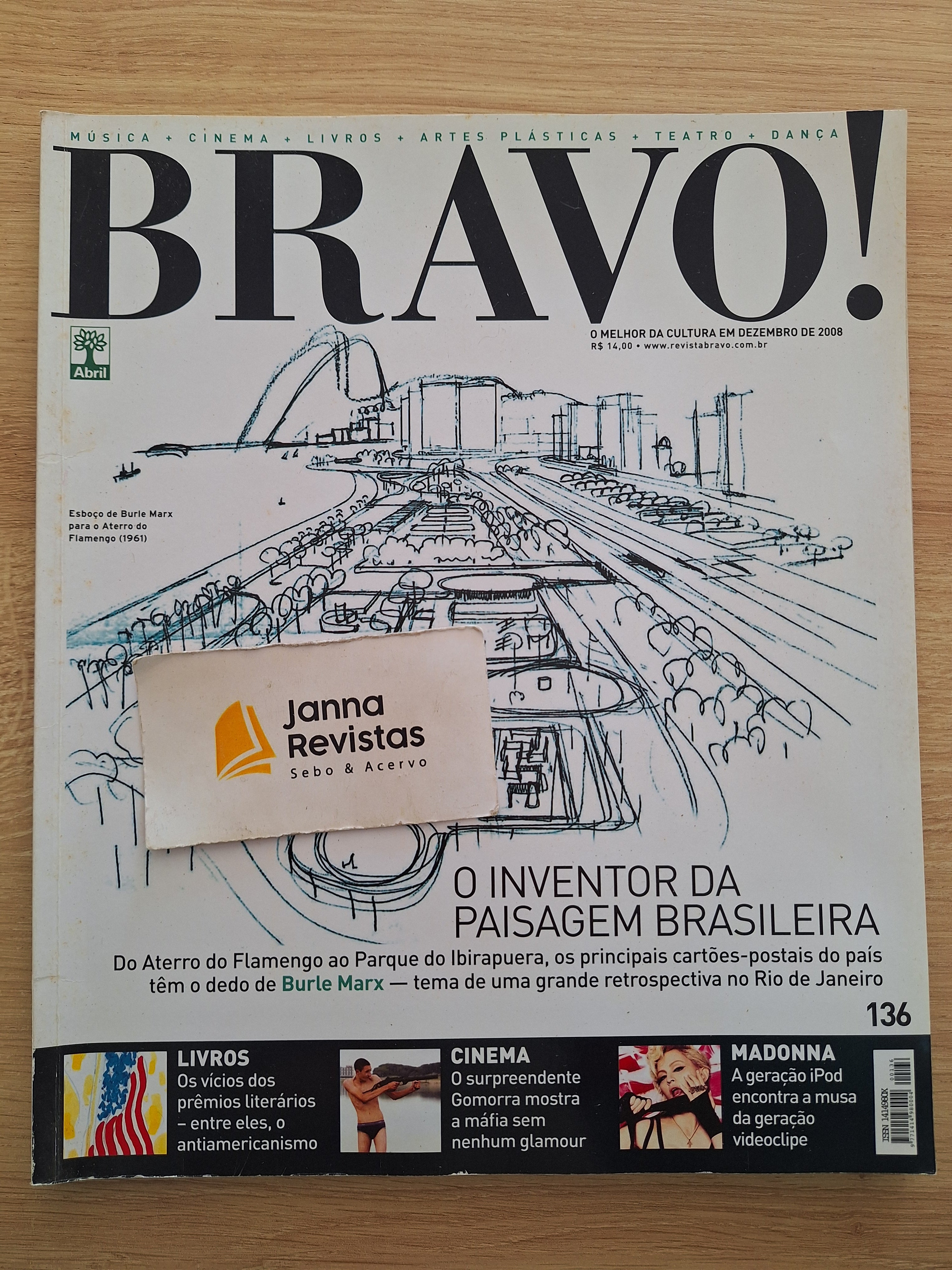 Revista Bravo 136 (2008) – Janna Revistas e Discos