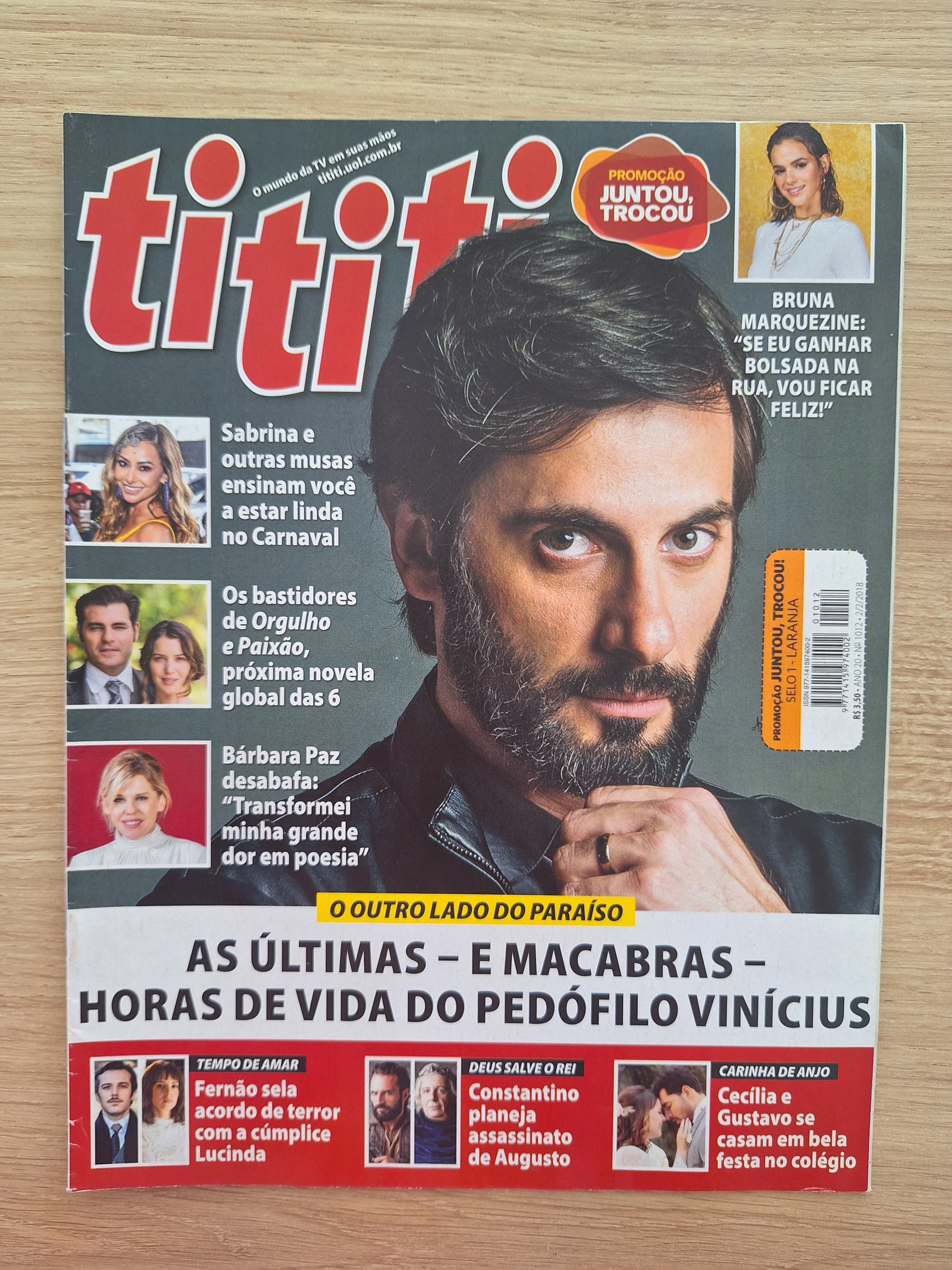 Revista Tititi 1012 (2018) – Janna Revistas e Discos