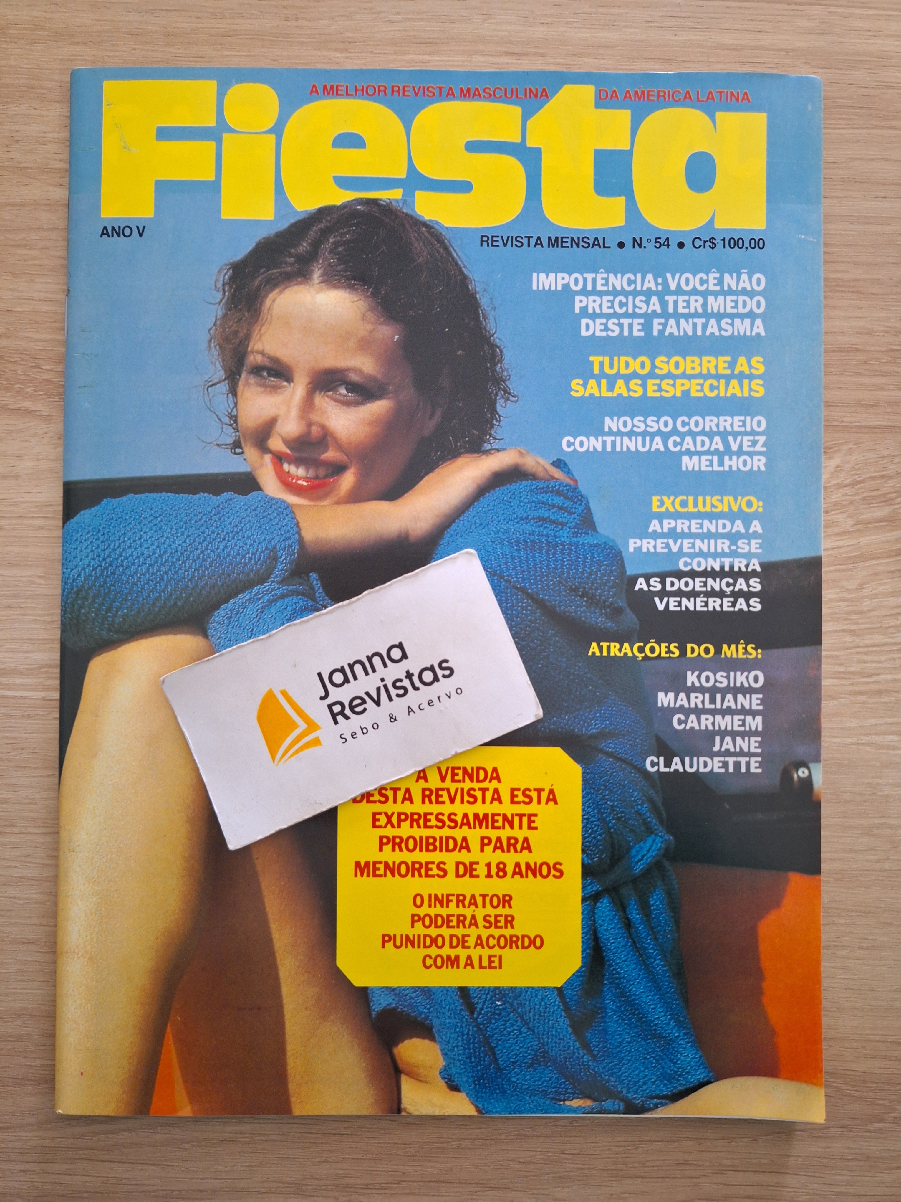 Revista Fiesta 54 (1980) – Janna Revistas e Discos