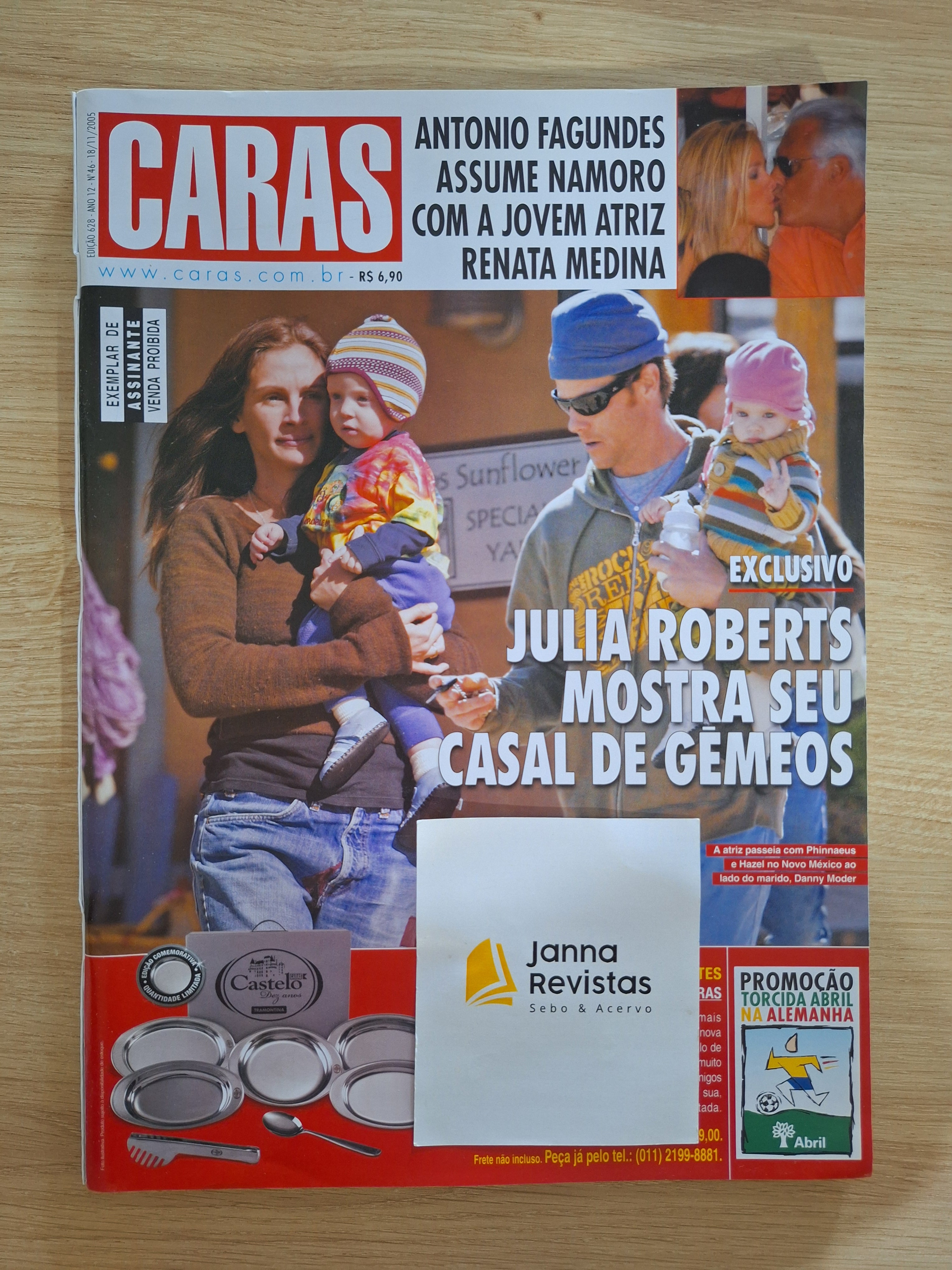 Revista Caras 628 (2005) – Janna Revistas e Discos