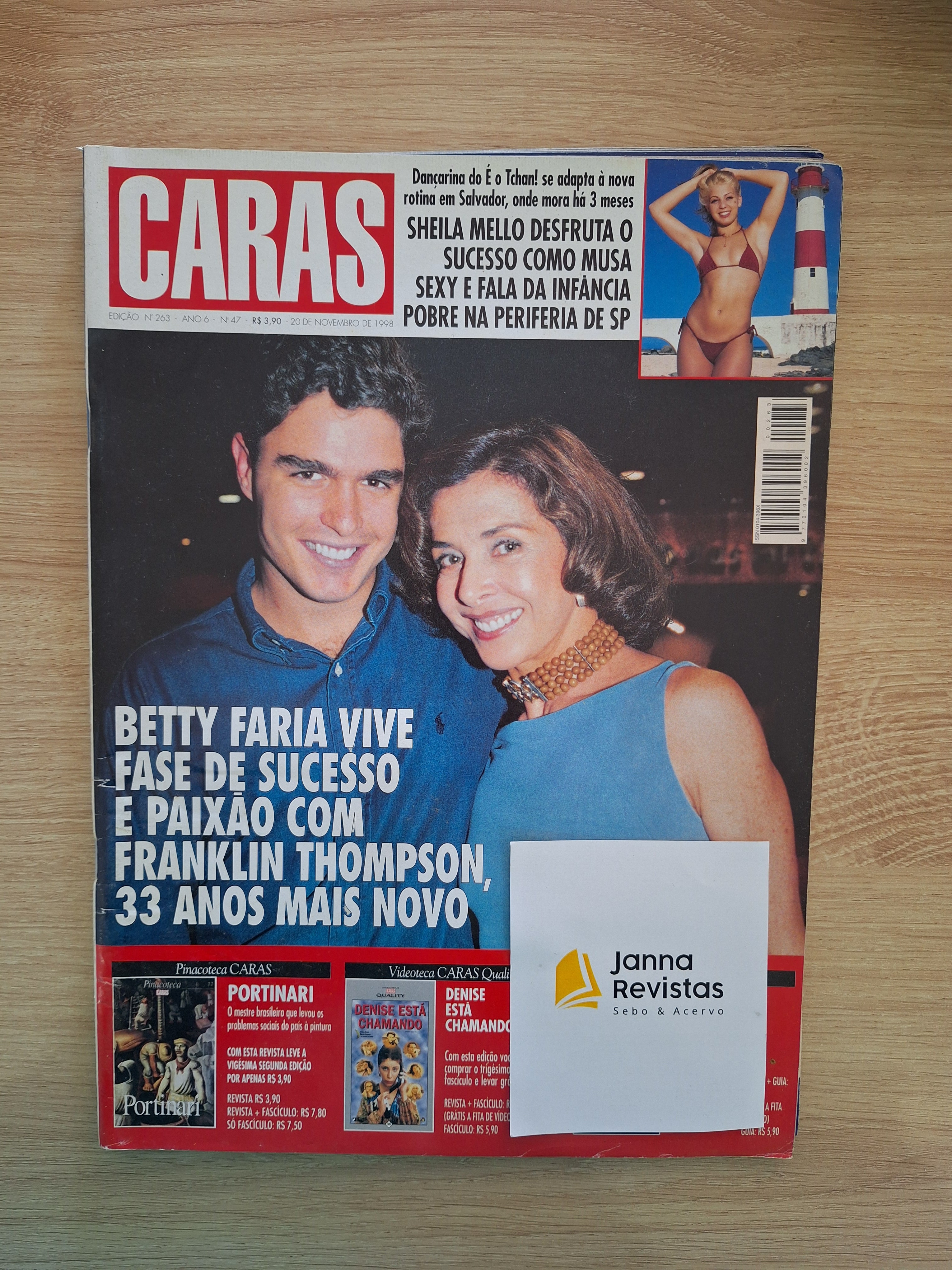 Revista Caras 263 (1998) – Janna Revistas e Discos