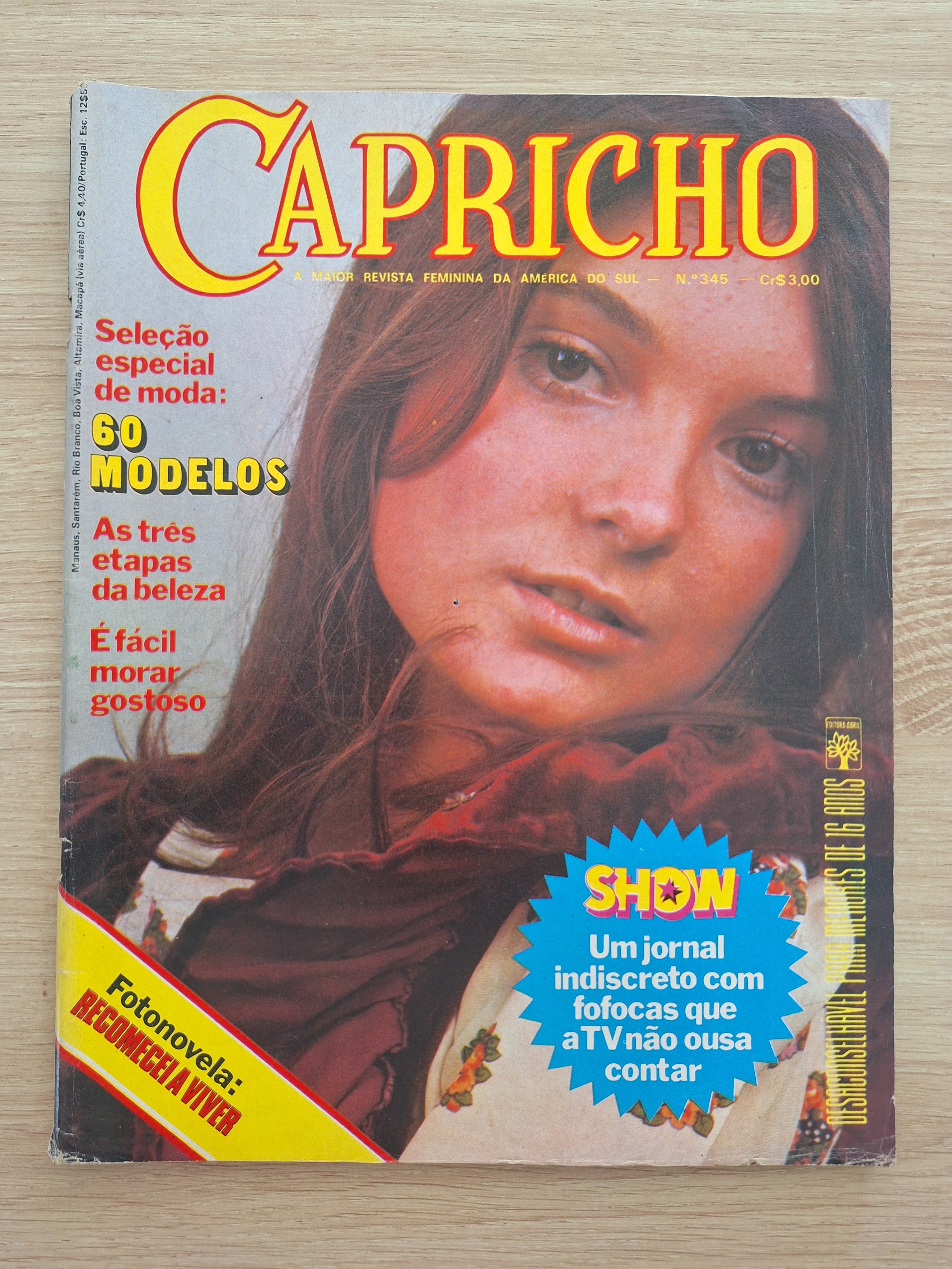 Revista Capricho 345 – Janna Revistas e Discos