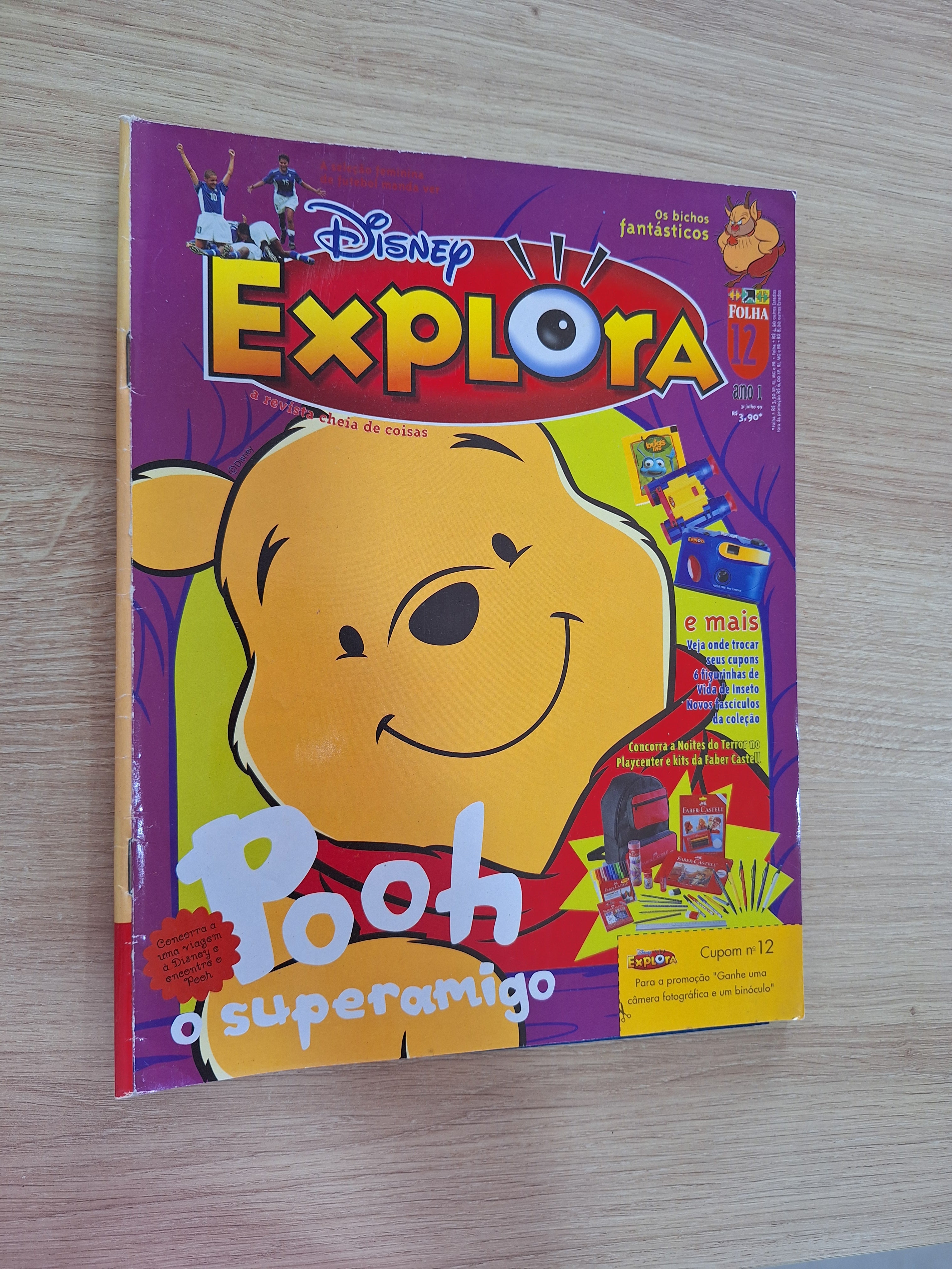Revista Disney Explora 12 (1999) – Janna Revistas e Discos