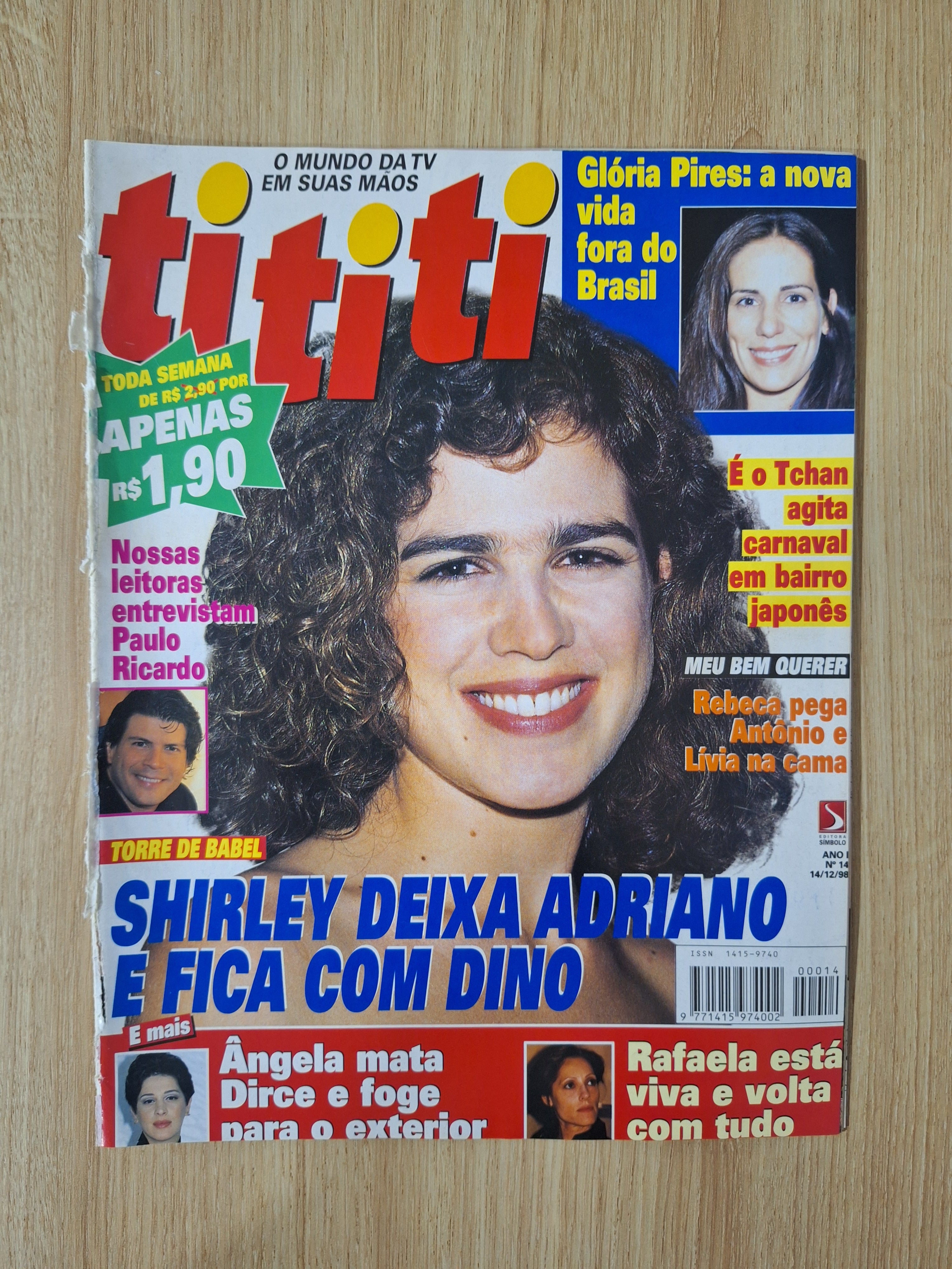 Revista Tititi 14 (1998) – Janna Revistas e Discos