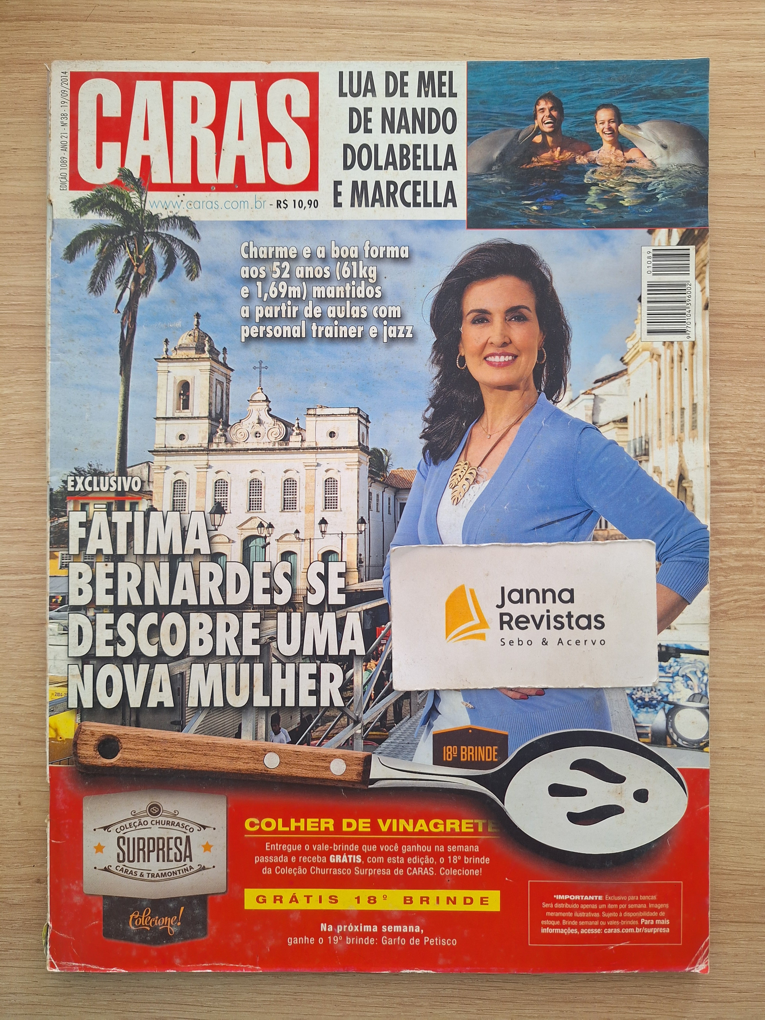 Revista Caras 1089 (2014) – Janna Revistas e Discos