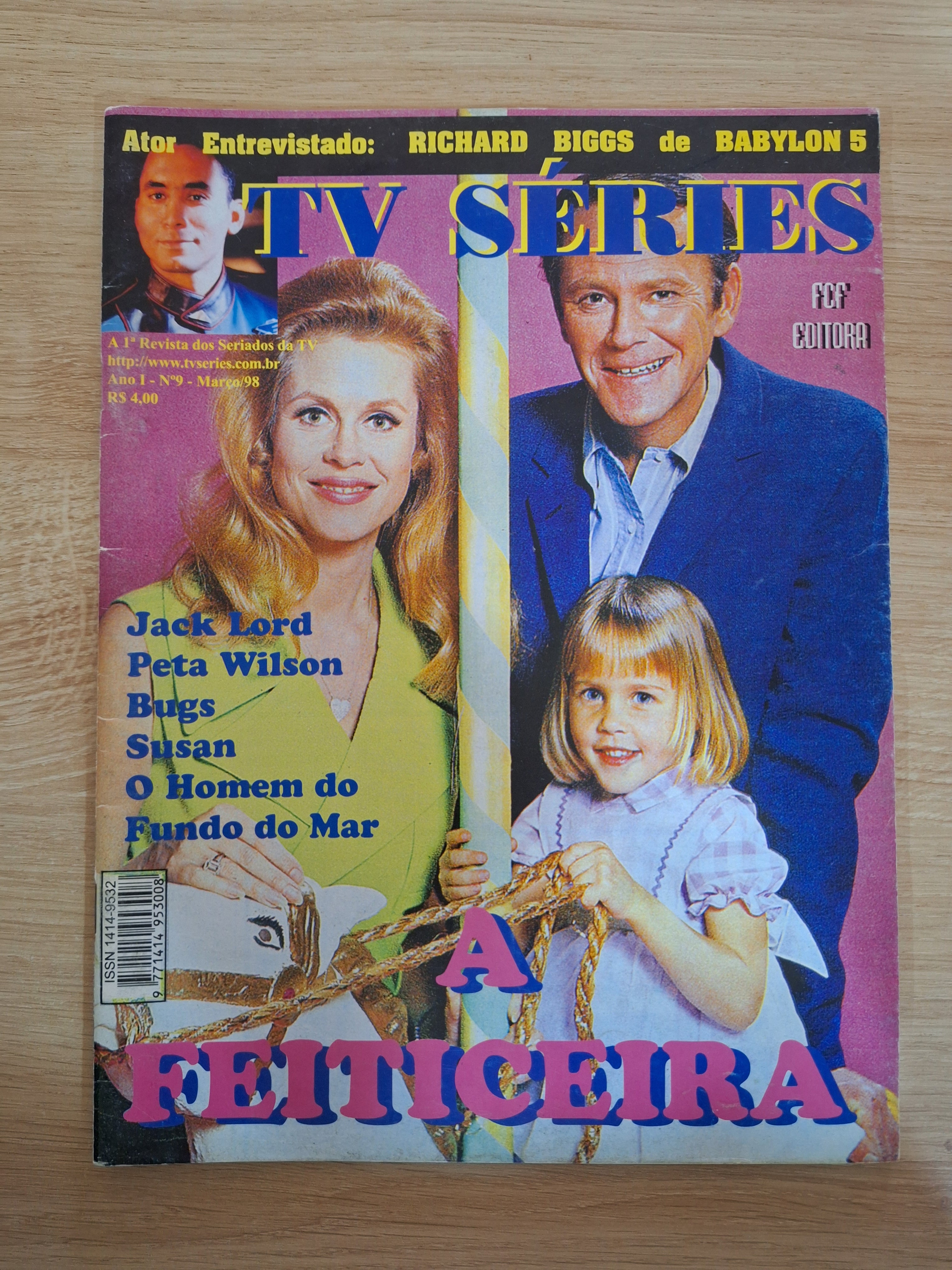 Revista Tv Séries 09 (1998) – Janna Revistas e Discos