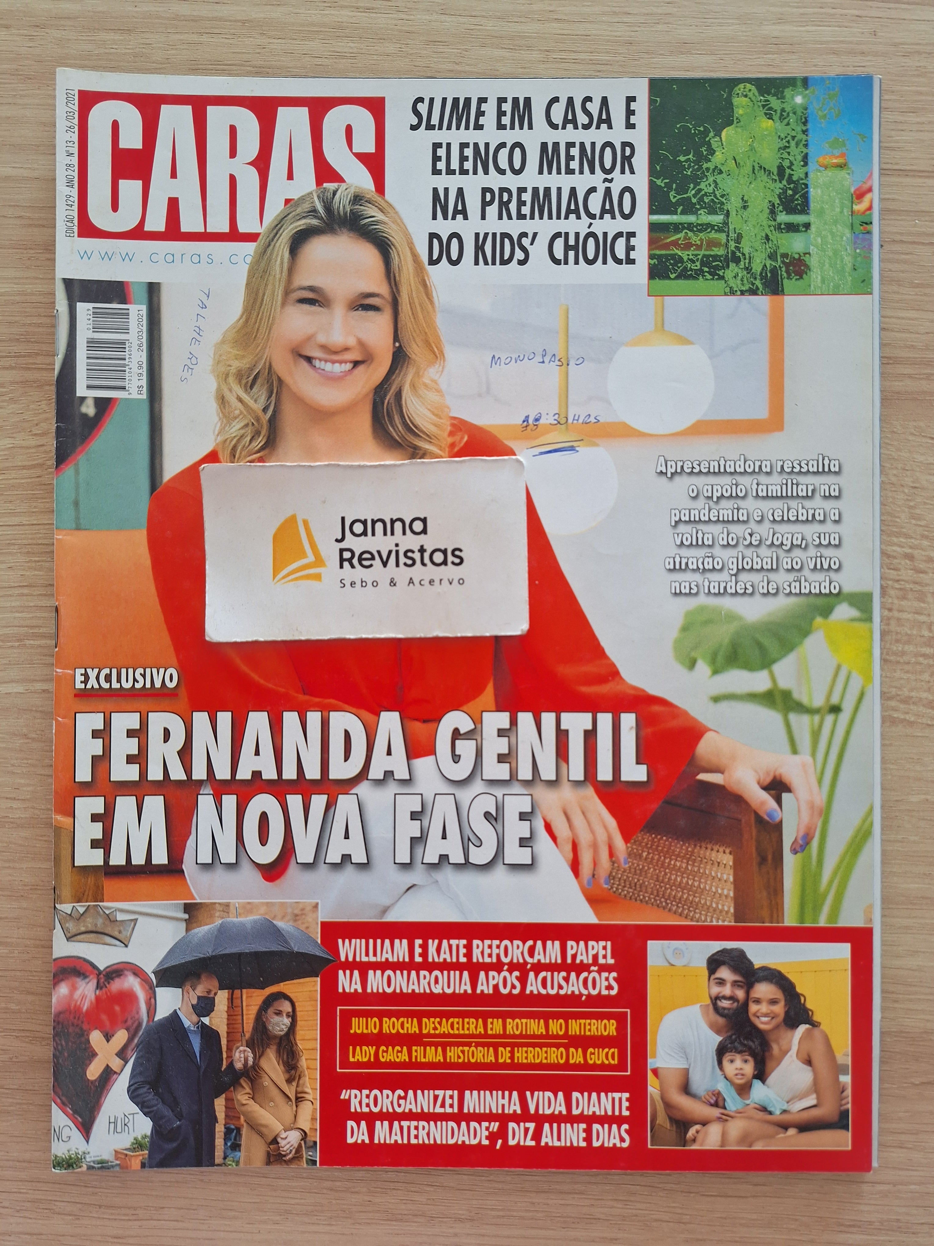 Revista Caras 1429 (2021) – Janna Revistas e Discos