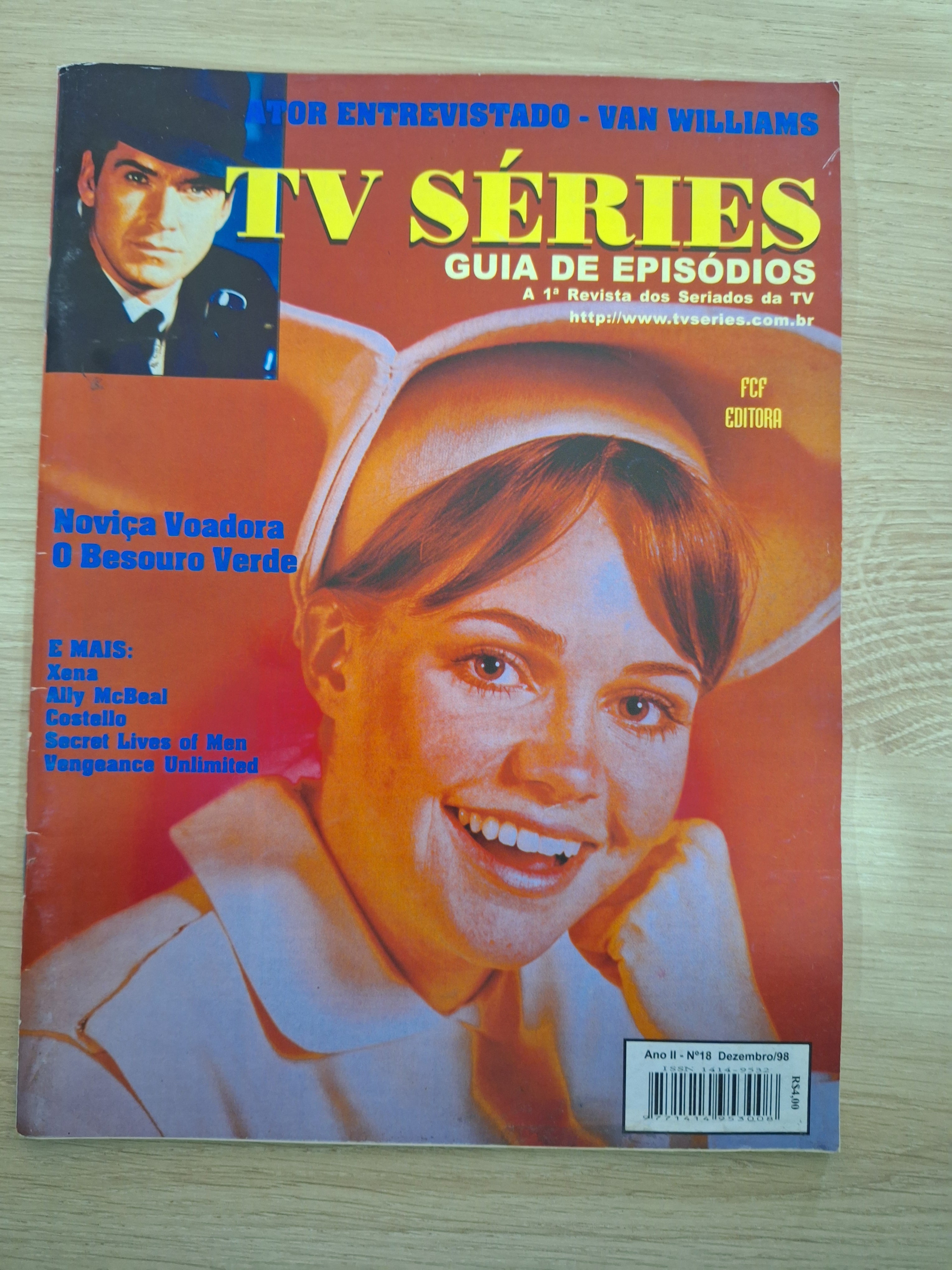 Revista Tv Séries 18 (1998) – Janna Revistas e Discos