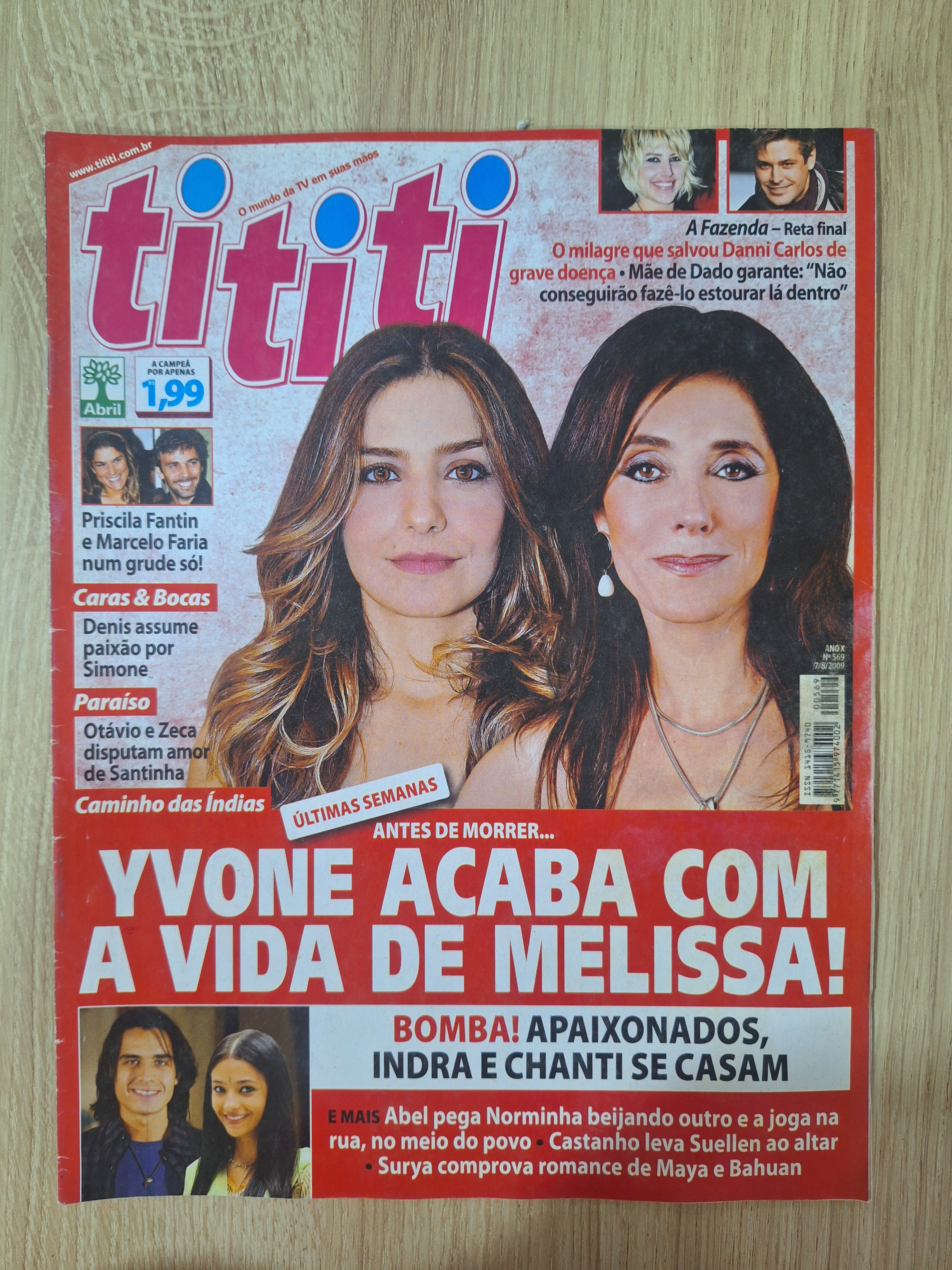 Revista Tititi 569 (2009) – Janna Revistas e Discos
