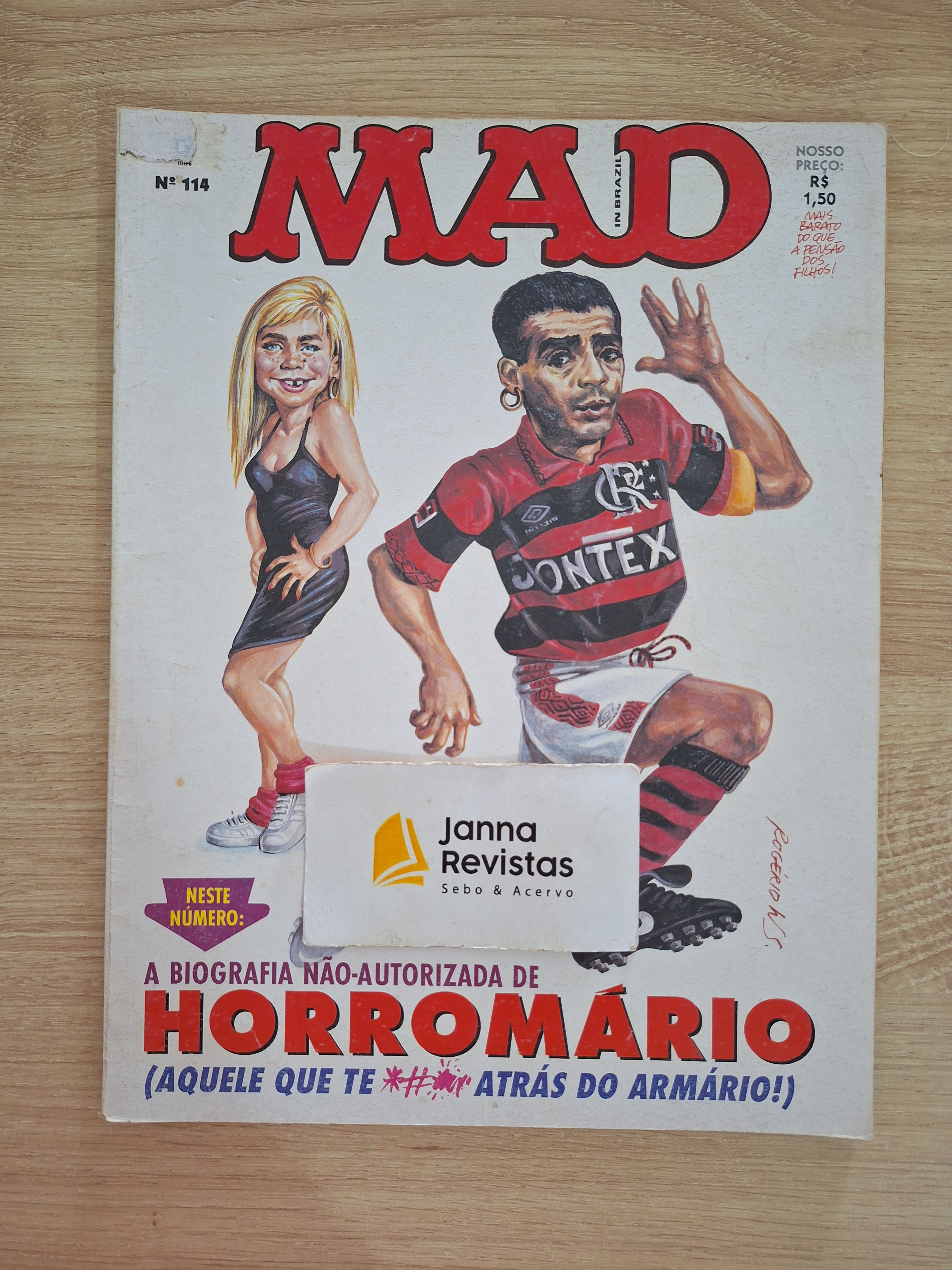 Revista Mad 114 – Janna Revistas e Discos