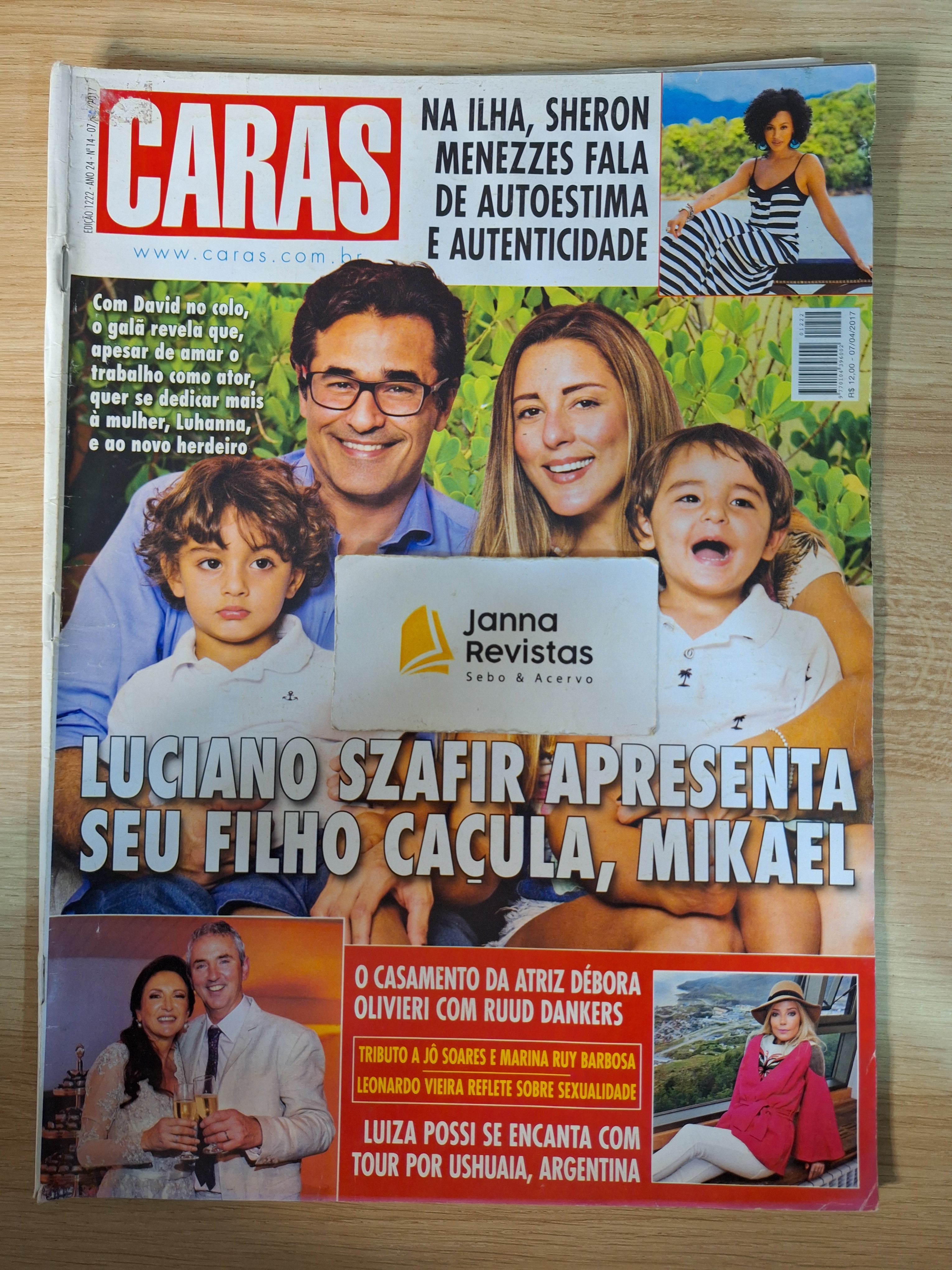 Revista Caras 1222 (2017) – Janna Revistas e Discos
