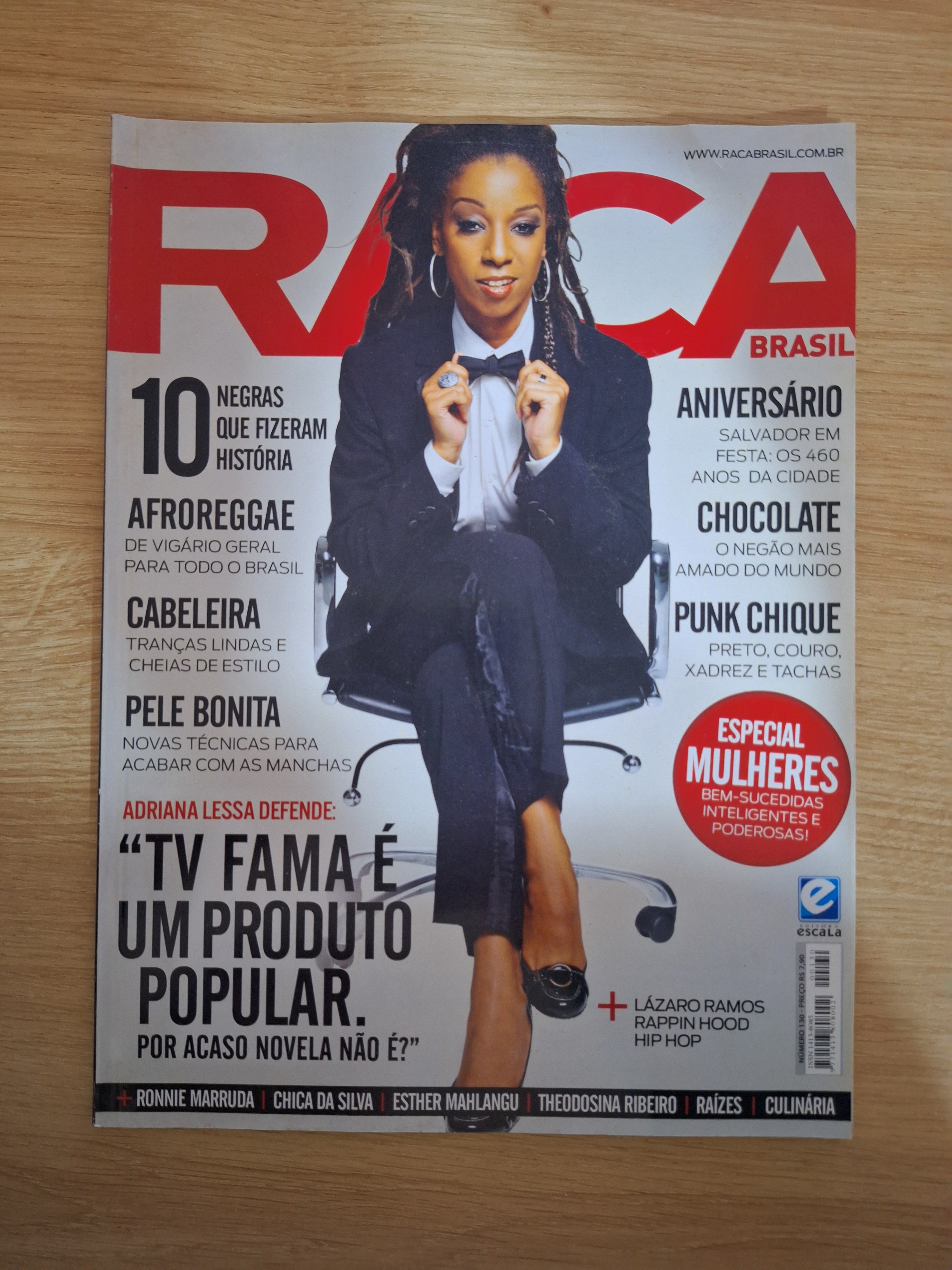 Revista Raça Brasil 130 – Janna Revistas e Discos