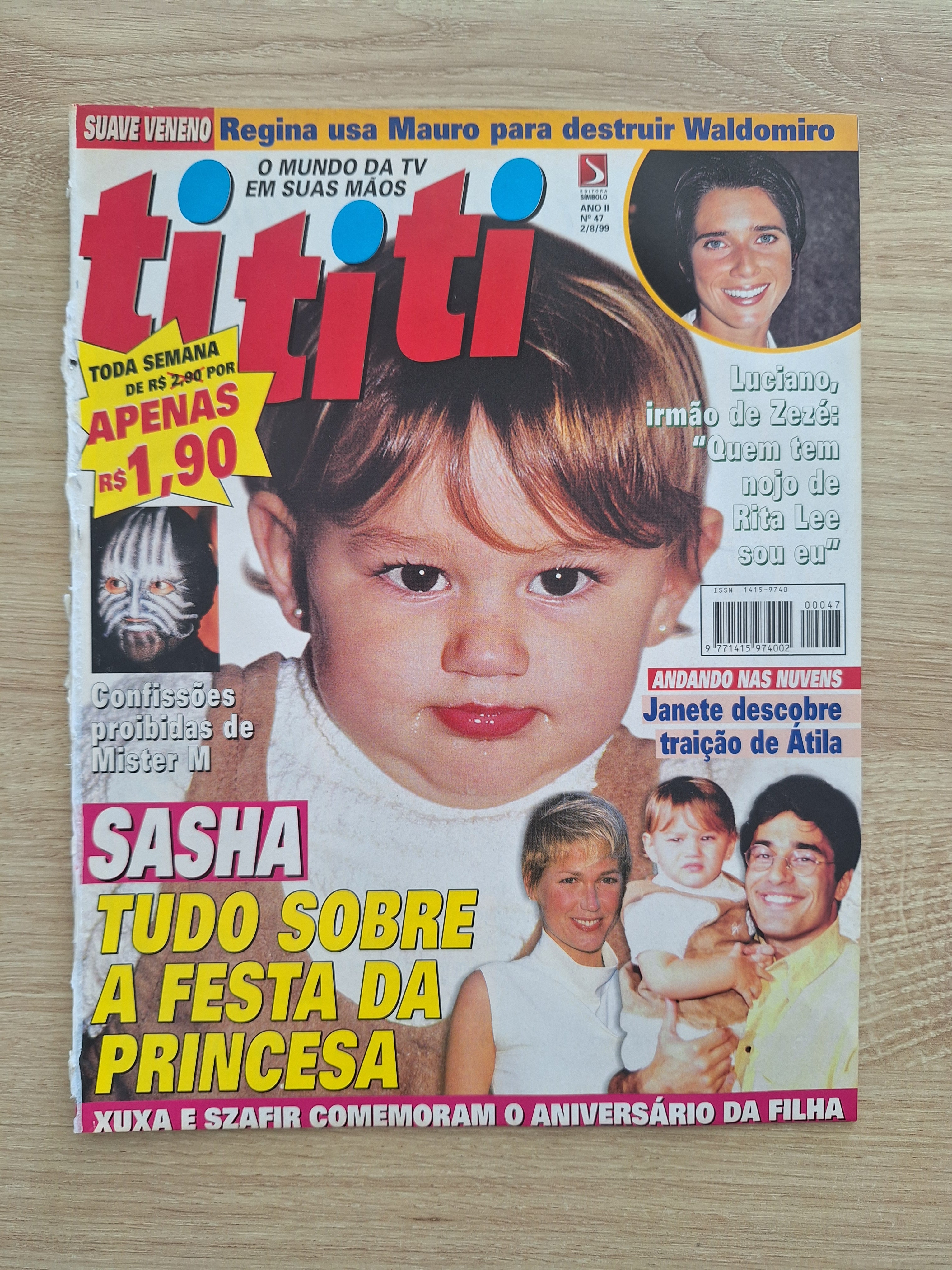 Revista Tititi 47 (1999) – Janna Revistas e Discos