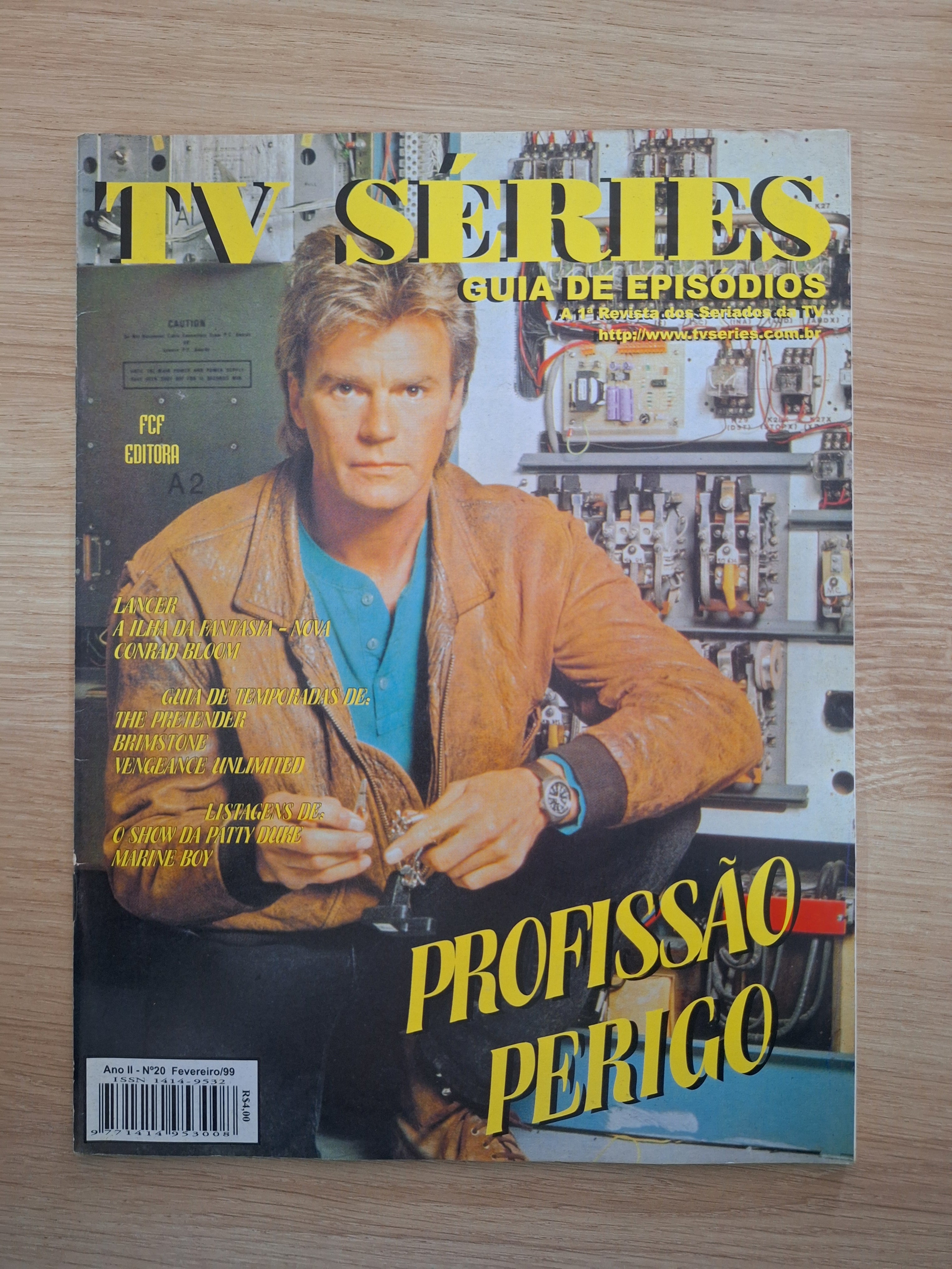 Revista Tv Séries 20 (1999) – Janna Revistas e Discos