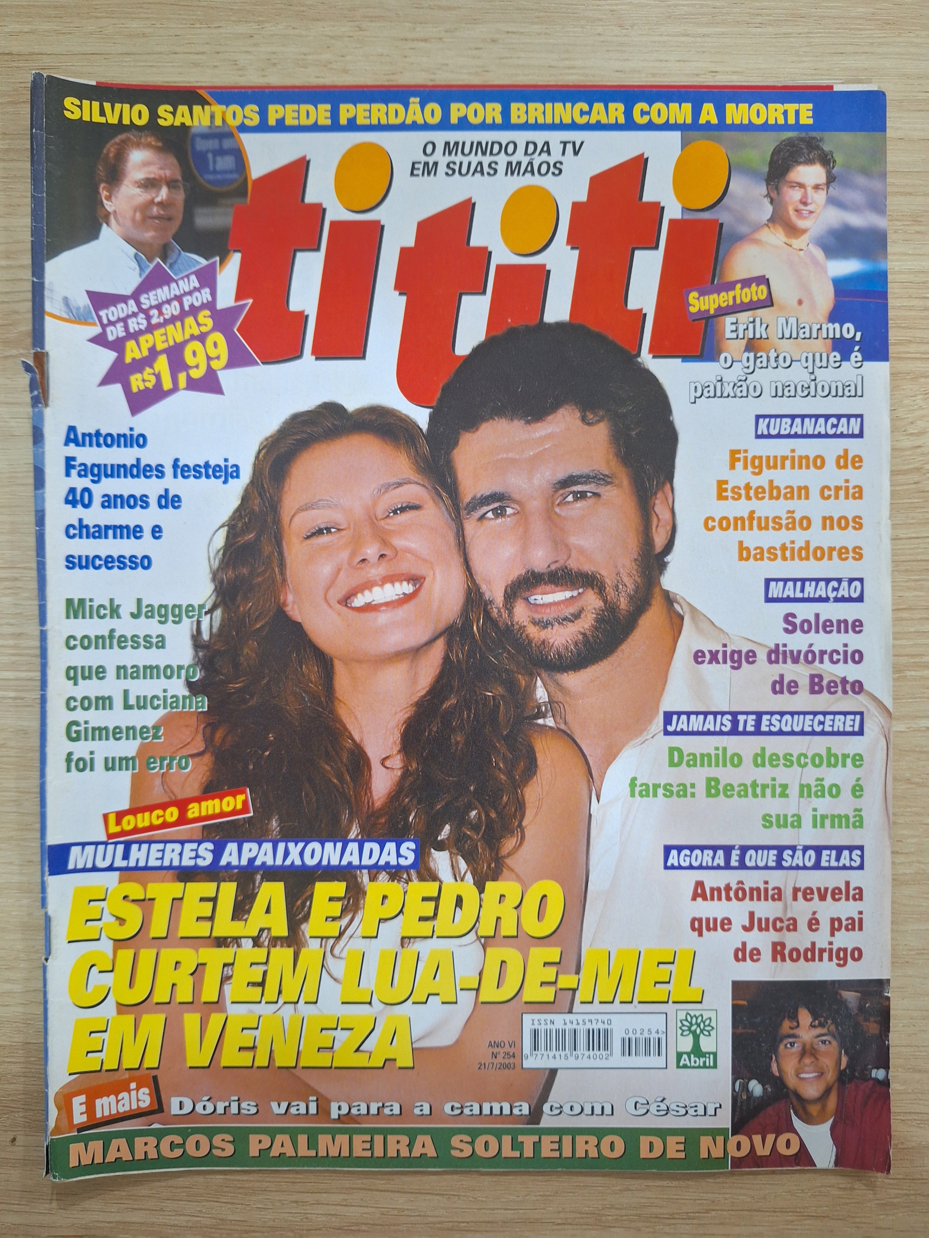 Revista Tititi 254 (2003) – Janna Revistas e Discos