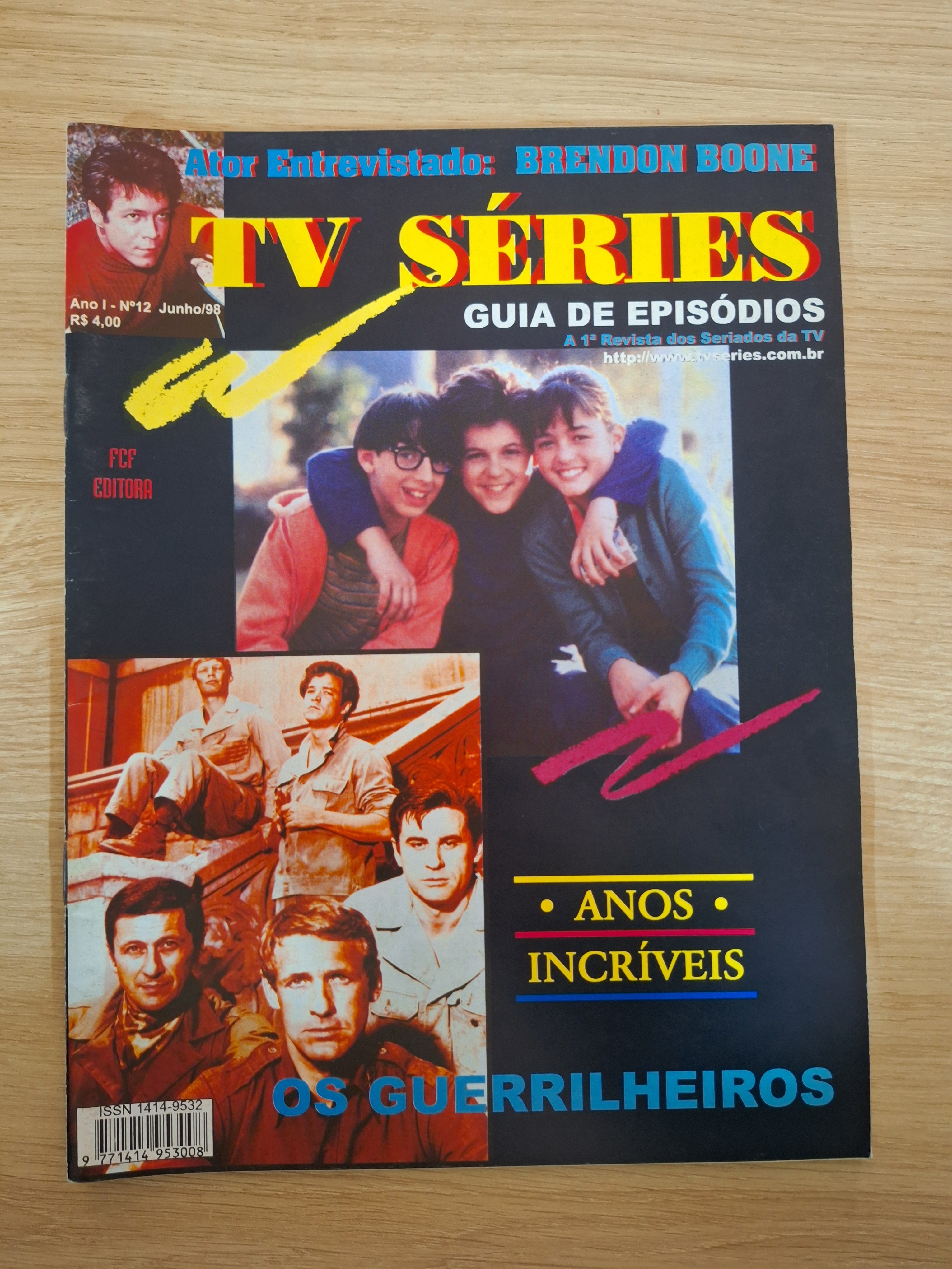 Revista Tv Séries 12 (1998) – Janna Revistas e Discos