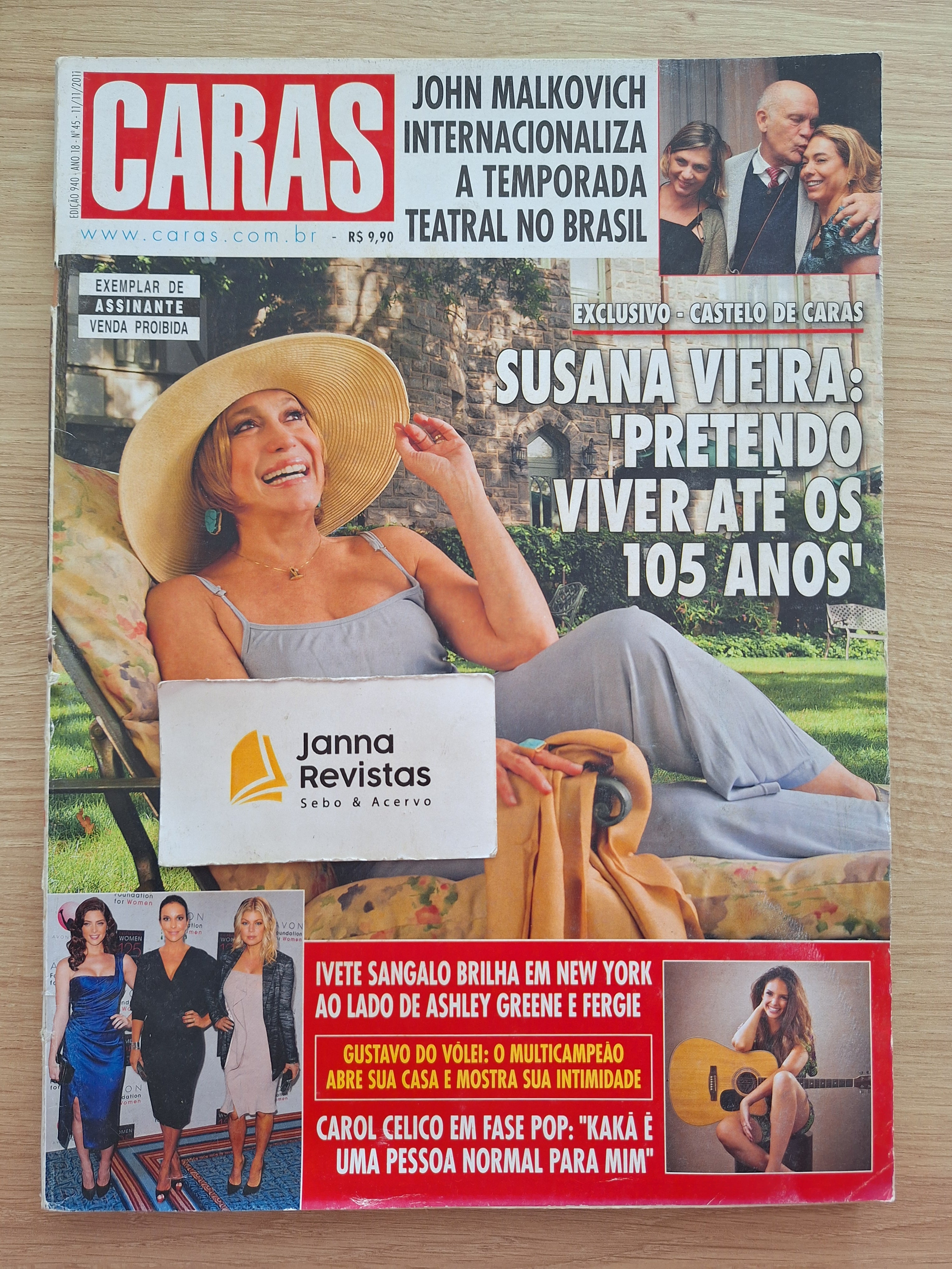 Revista Caras 940 (2011) – Janna Revistas e Discos