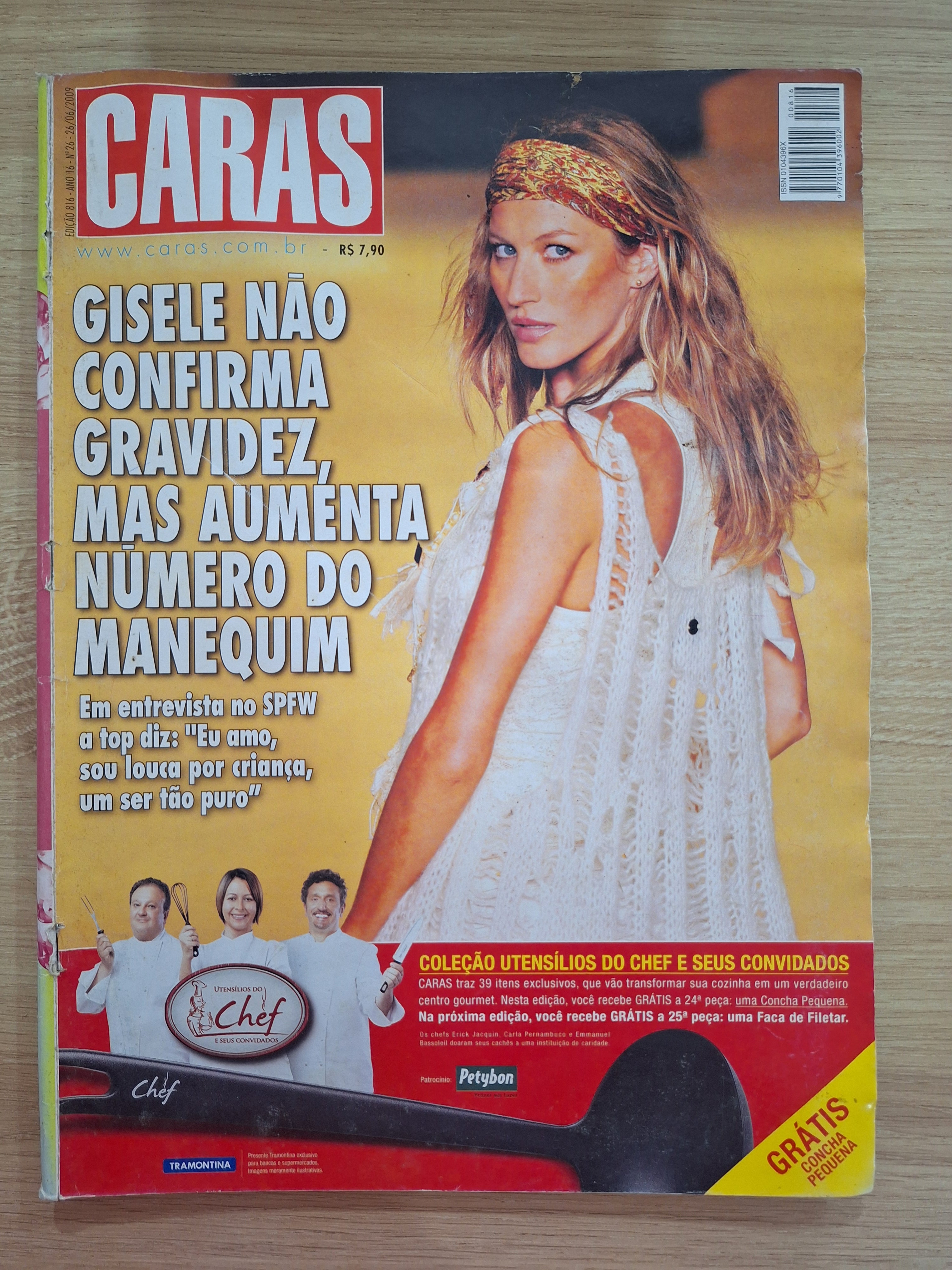 Revista Caras 816 (2009) – Janna Revistas e Discos