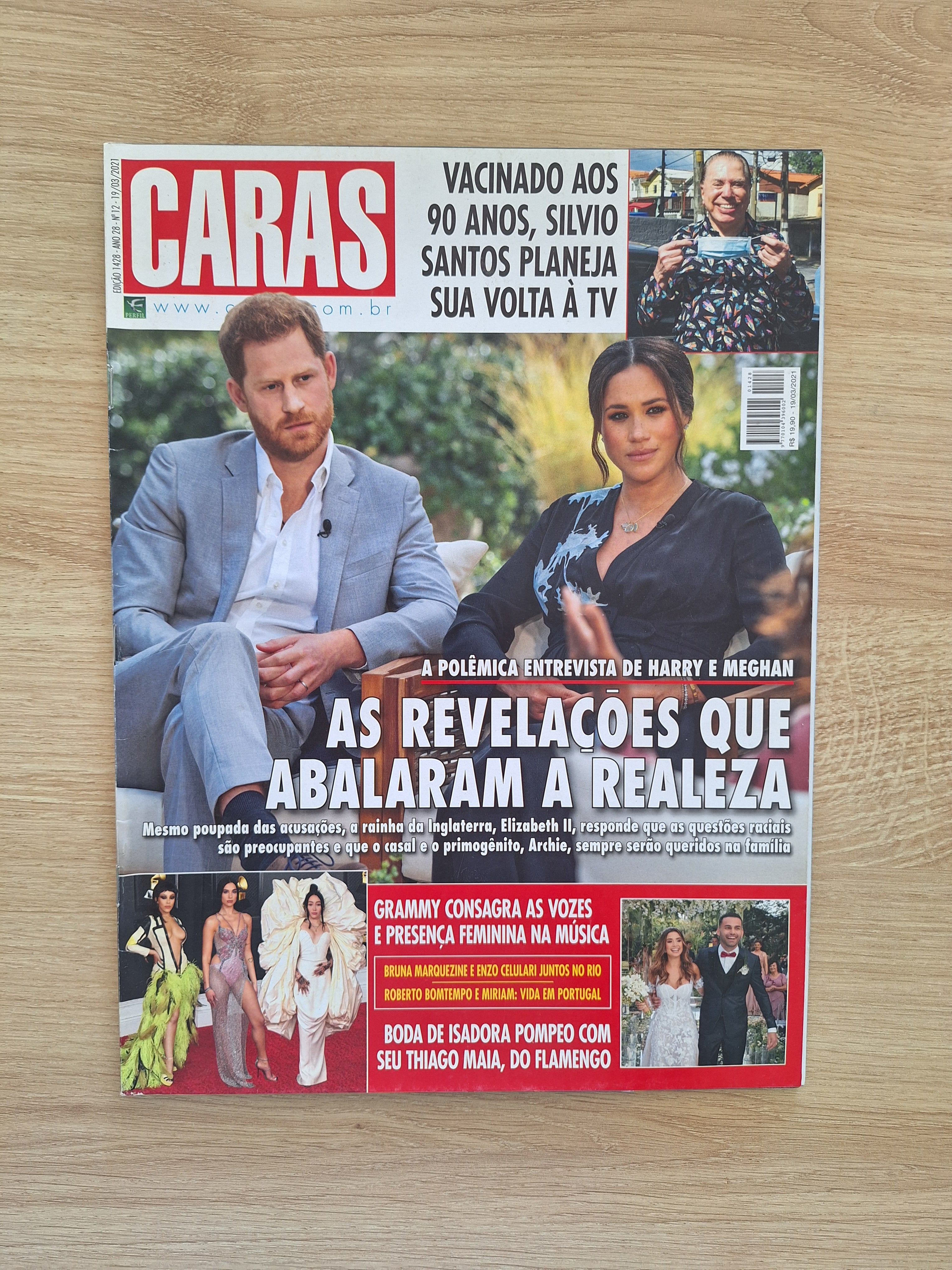 Revista Caras 1428 (2021) – Janna Revistas e Discos