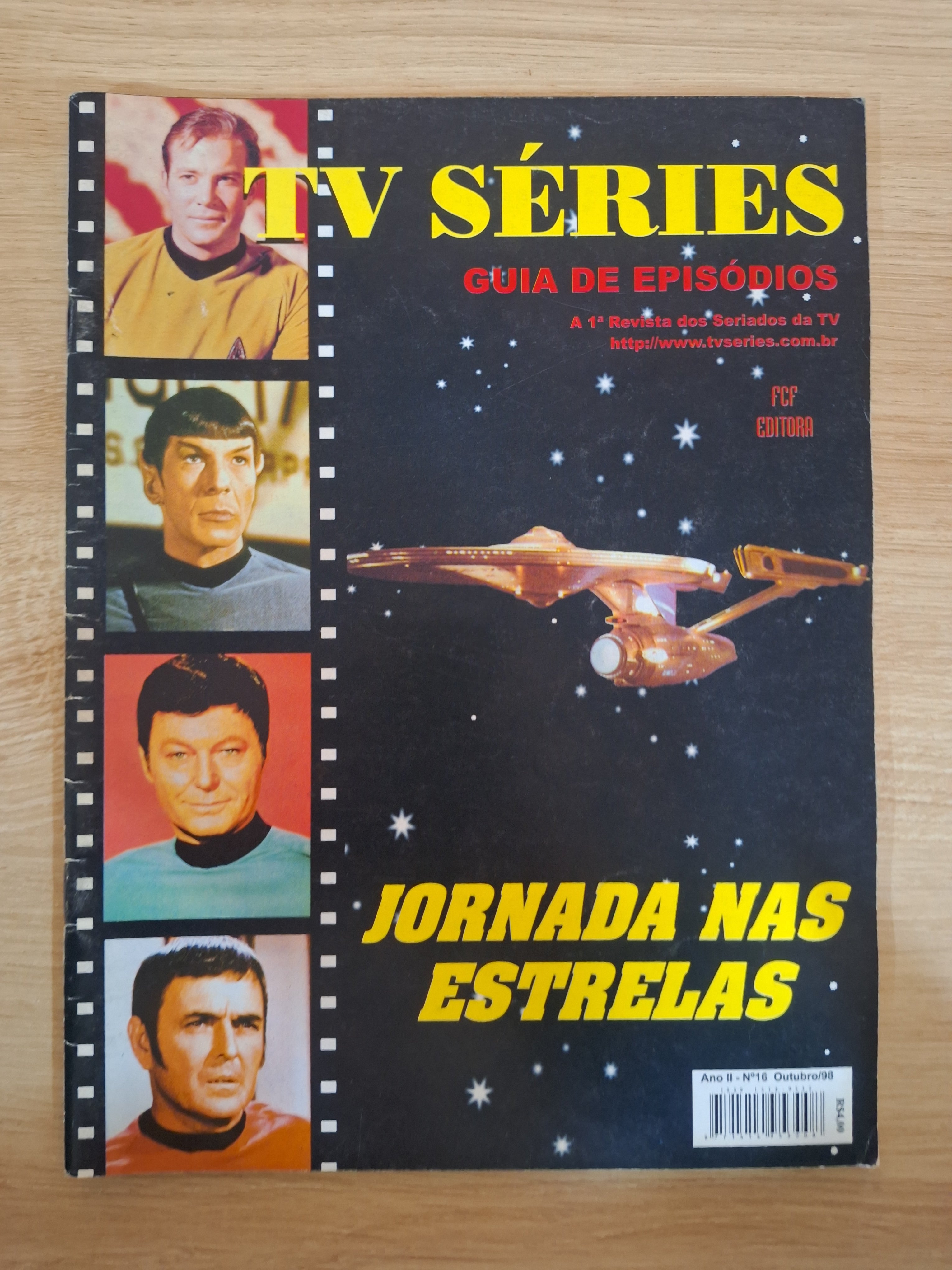 Revista Tv Séries 16 (1998) – Janna Revistas e Discos