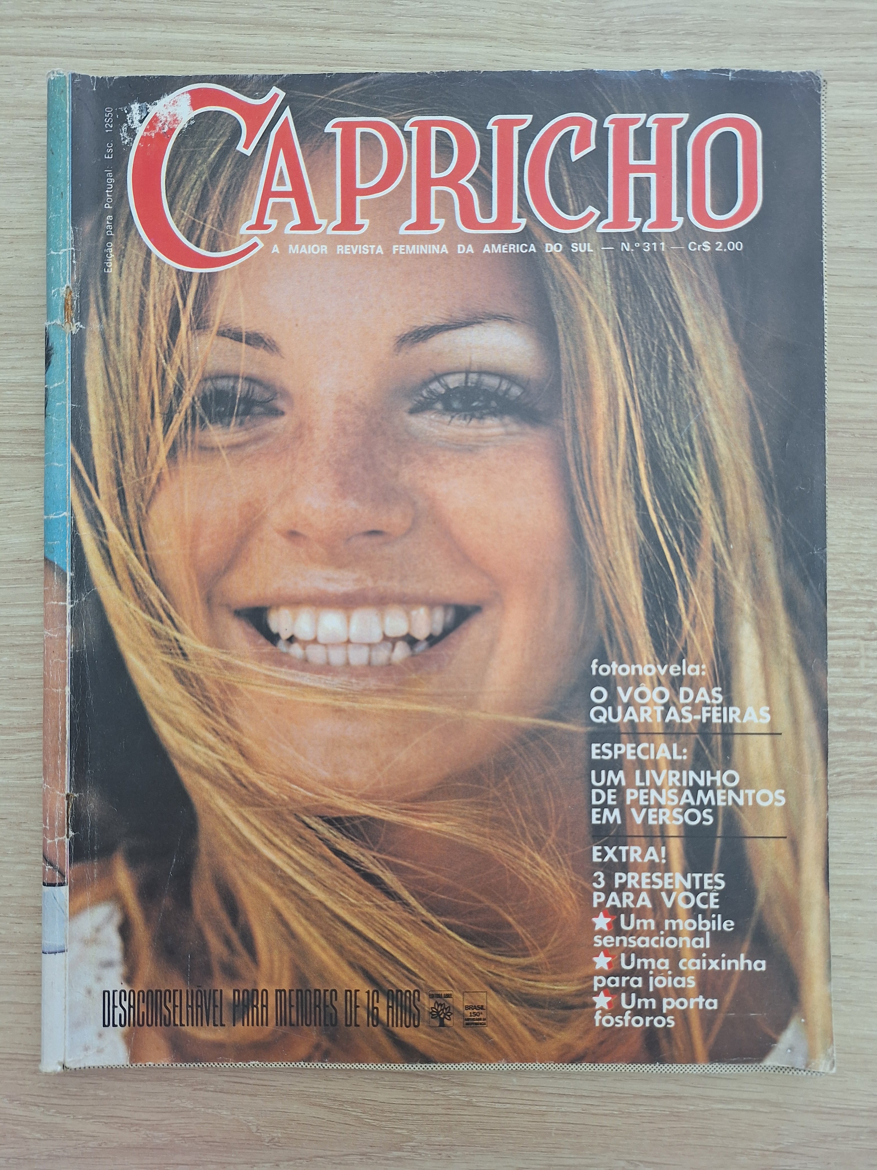 Revista Capricho 311 – Janna Revistas e Discos