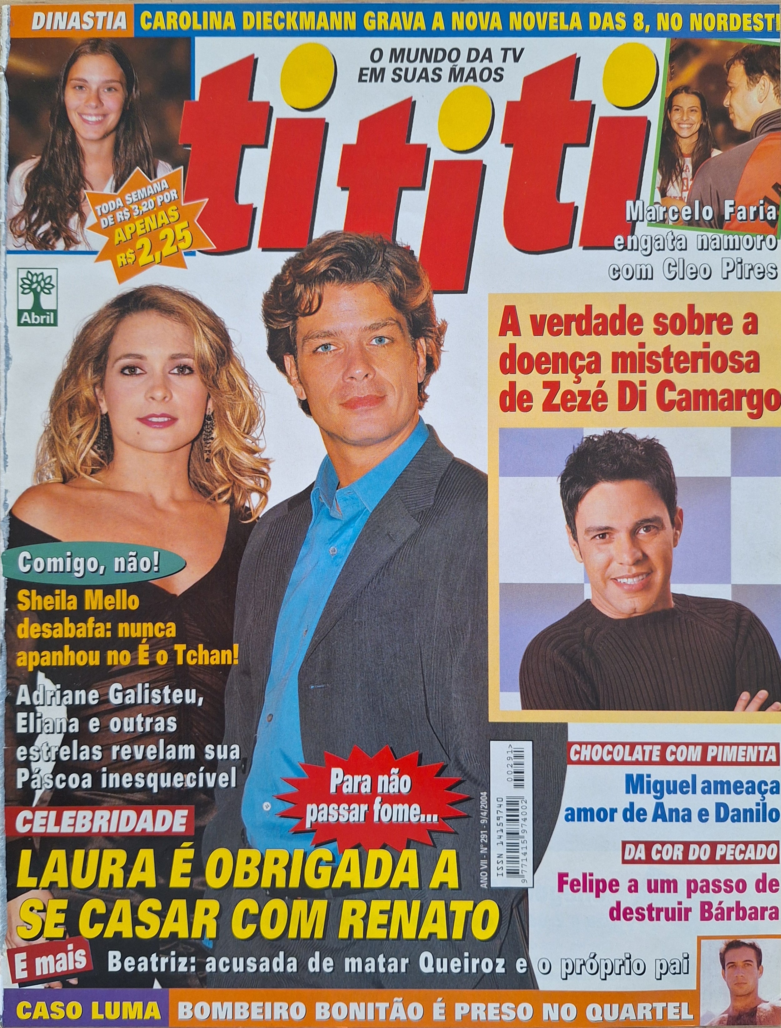 Revista Tititi 291 (2004) – Janna Revistas e Discos
