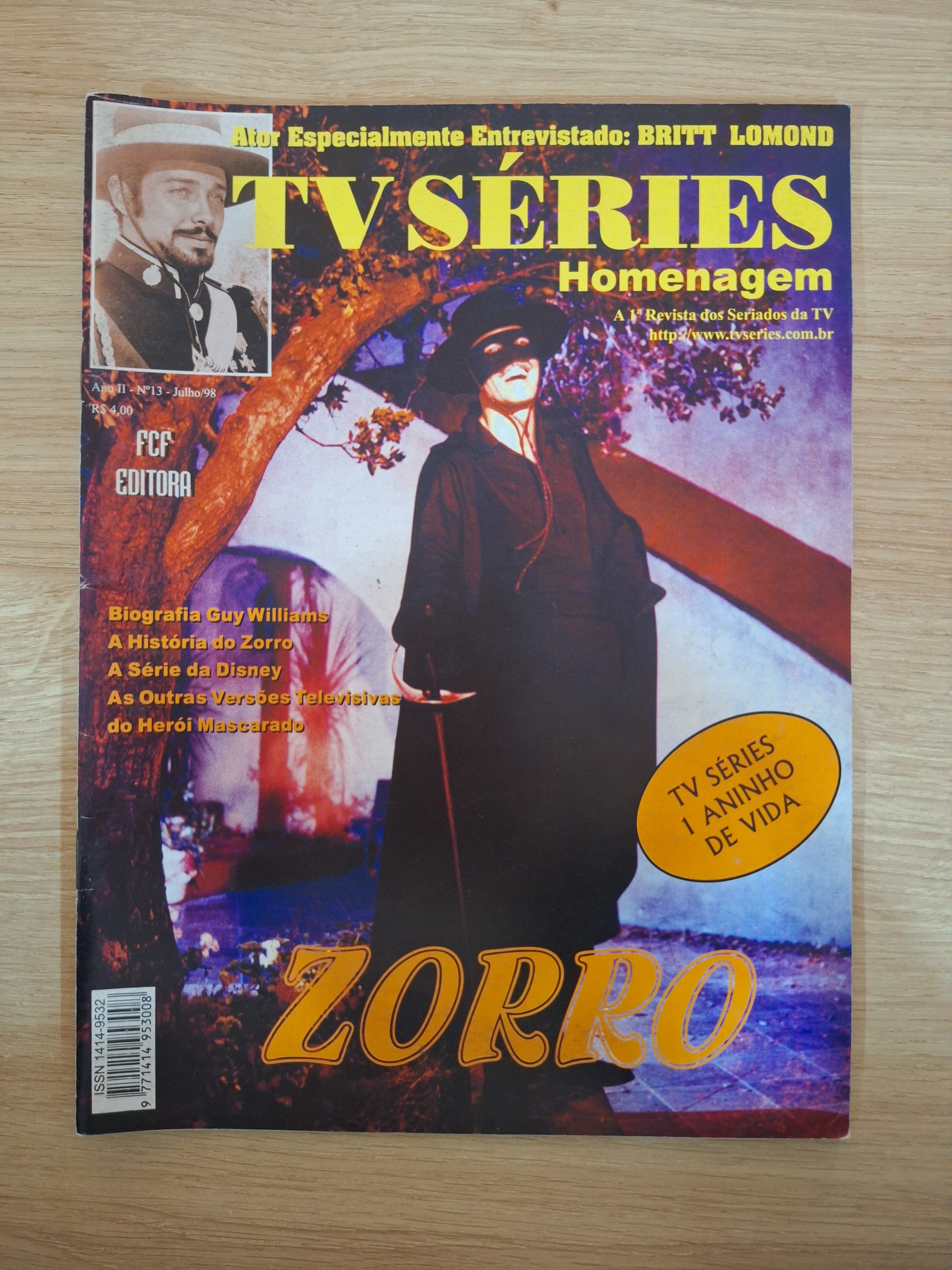 Revista Tv Séries 13 (1998) – Janna Revistas e Discos