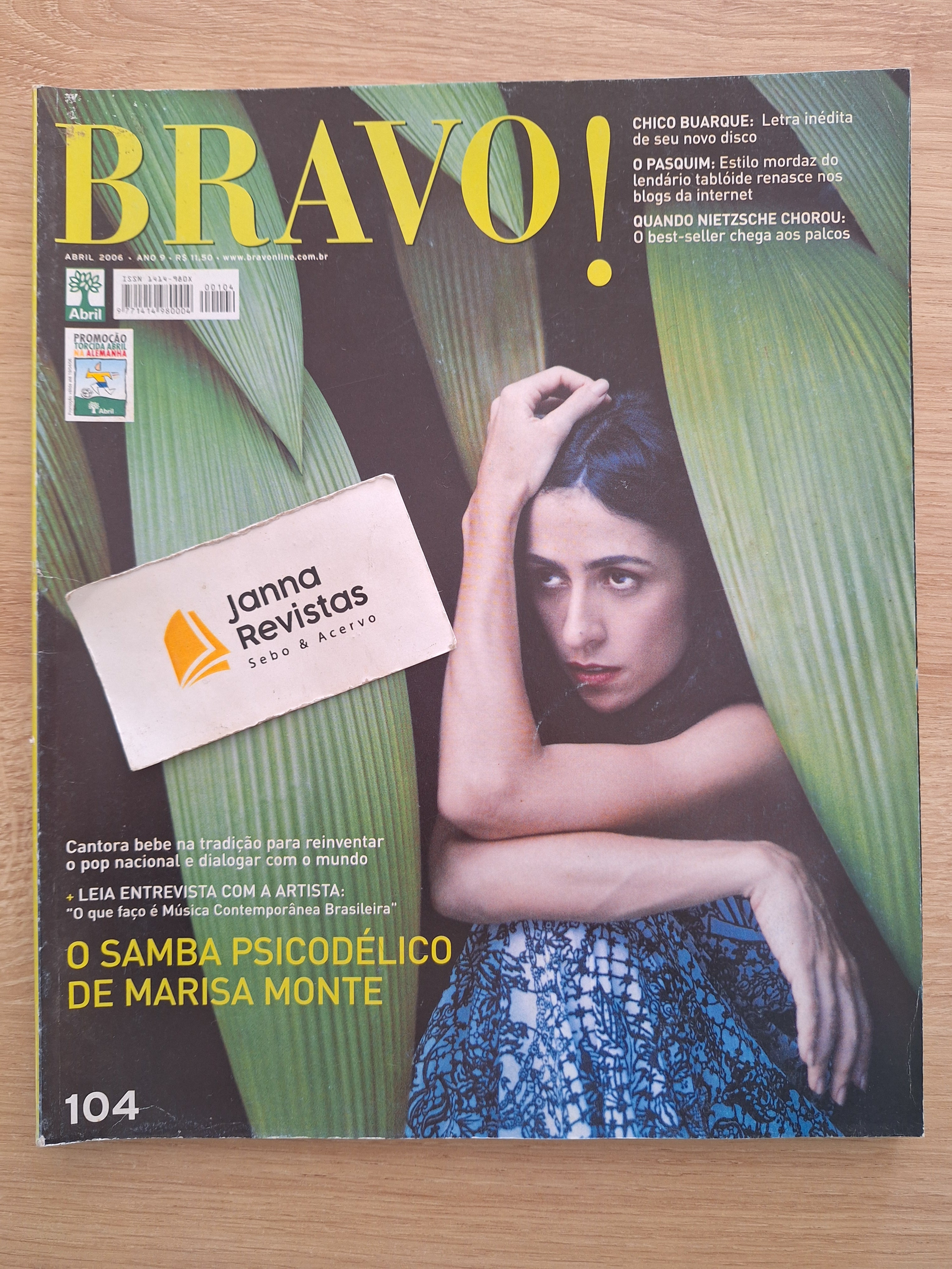 Revista Bravo 104 (2006) – Janna Revistas e Discos