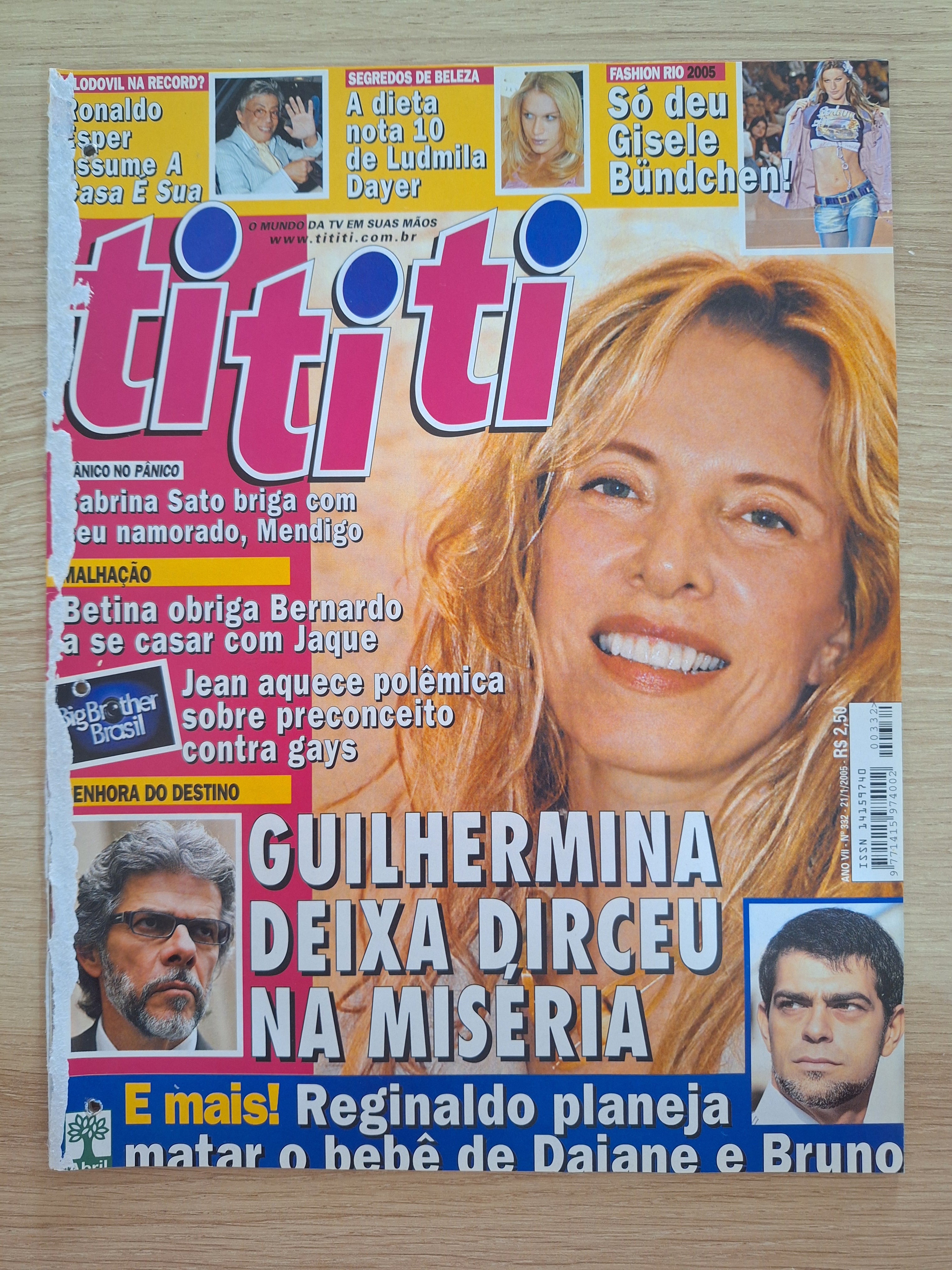 Revista Tititi 332 (2005) – Janna Revistas e Discos