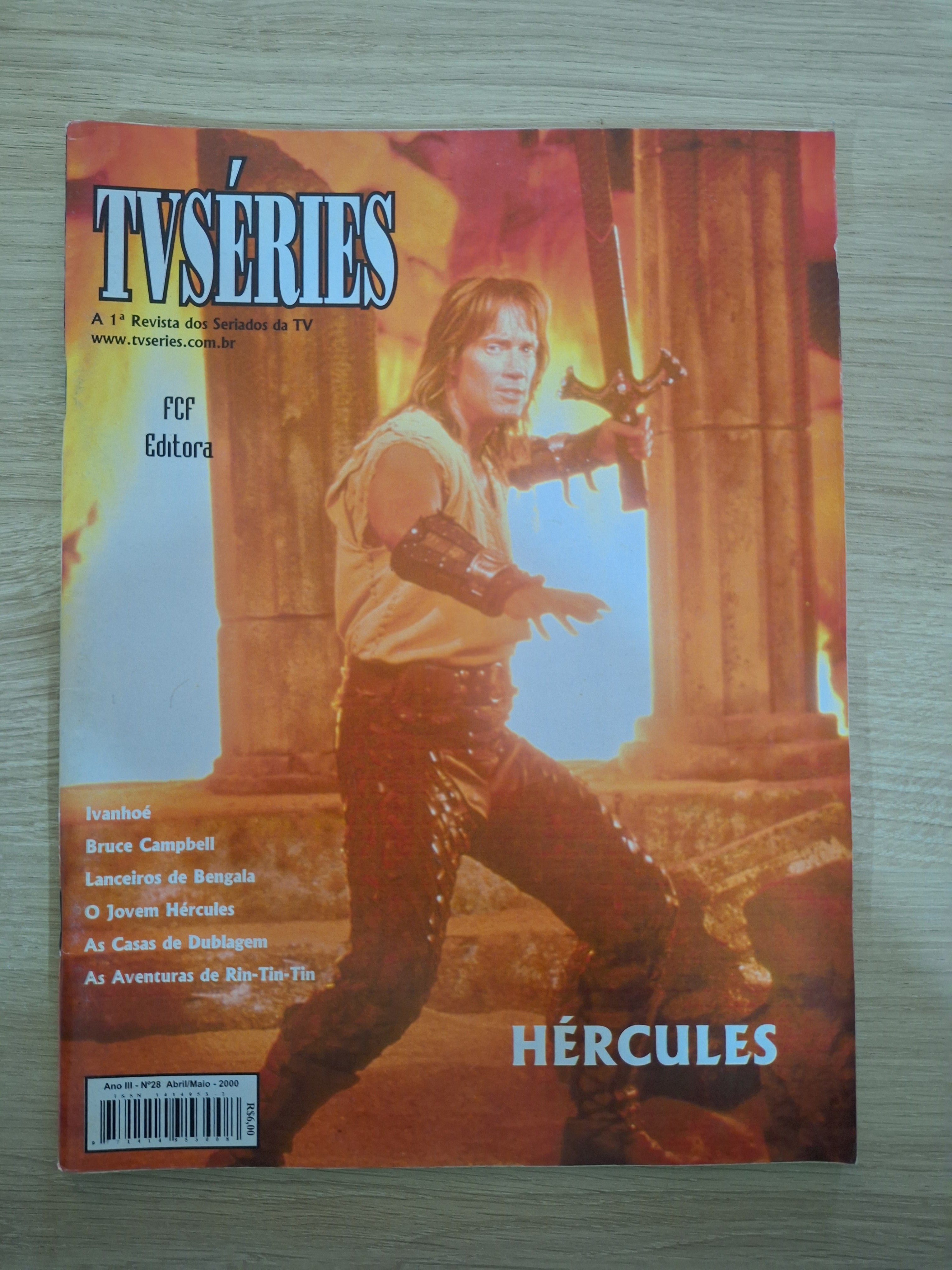 Revista Tv Séries 28 (2000) – Janna Revistas e Discos
