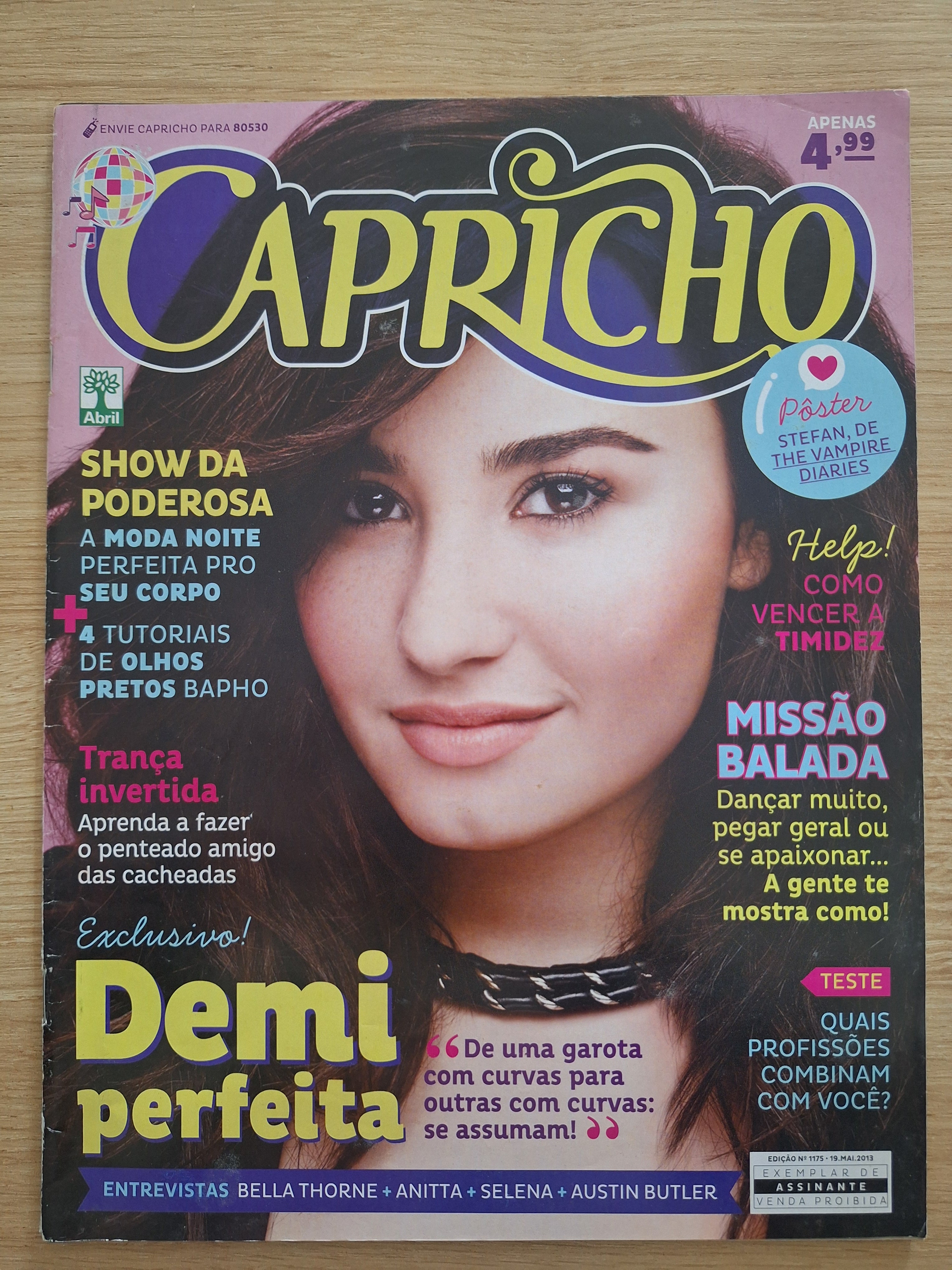 Revista Capricho 1175 (2013) – Janna Revistas e Discos